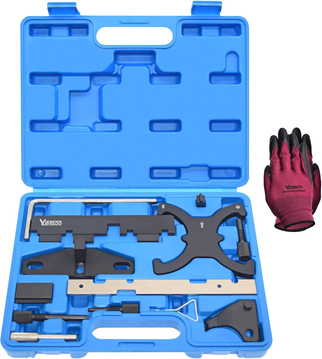 Amazon.com: Yuesstloo 13PCS Engine Camshaft Timing Locking Tool Kit ...