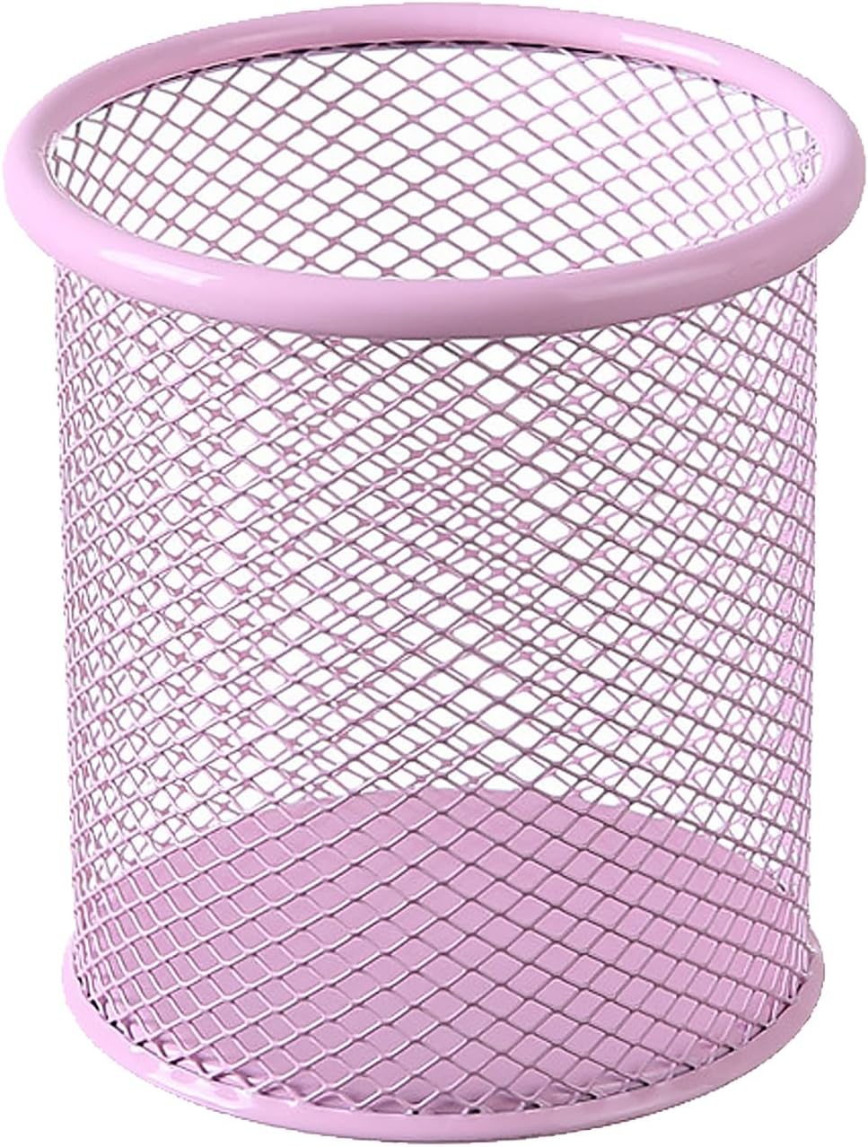 Amazon.com : Saim Metal Desktop Storage Organizer Round Mesh Pen Ruler ...