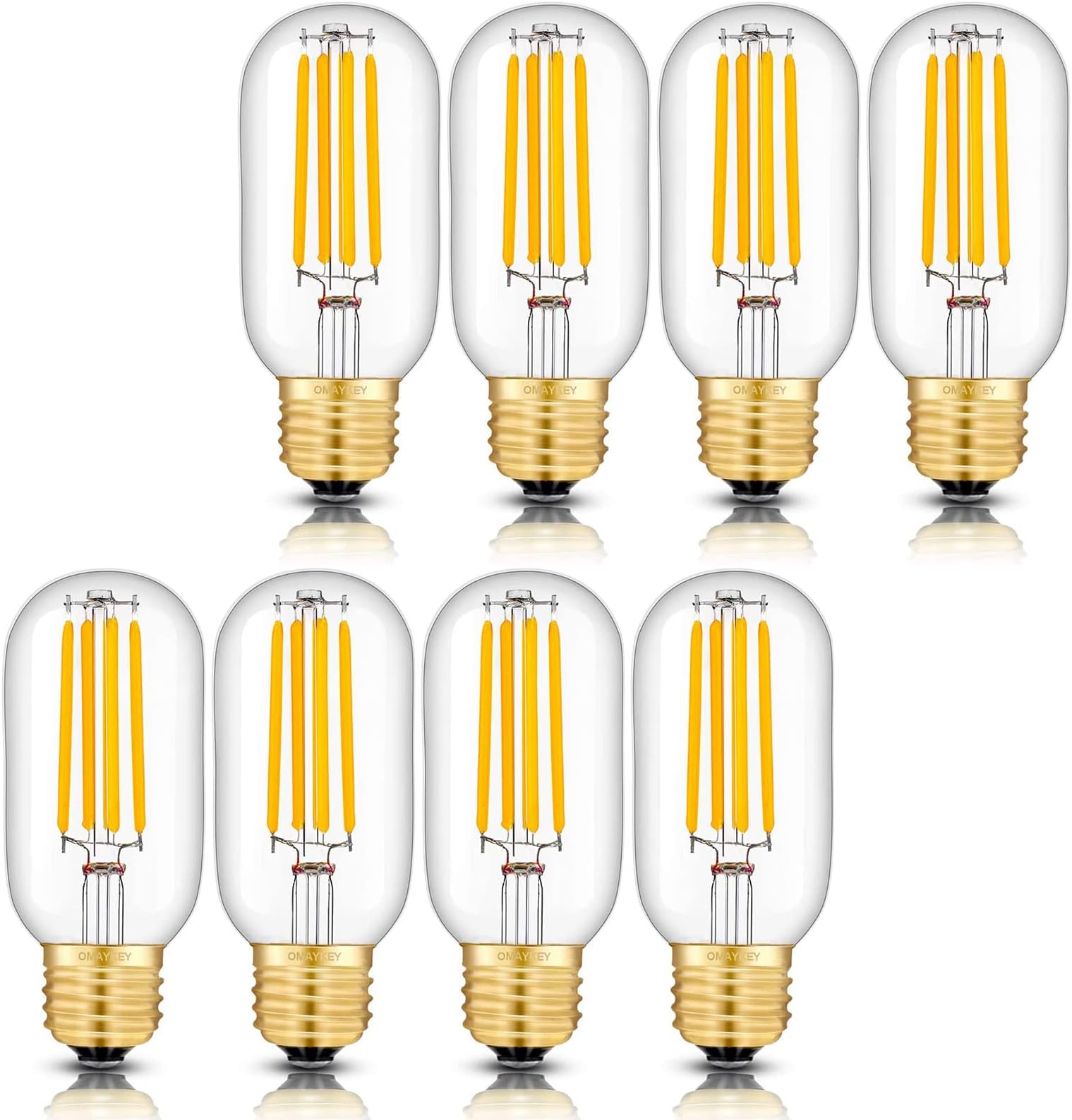 KCO Lighting G95 LED Light Bulbs E26 Base Globe Light Bulbs, 110V LED ...