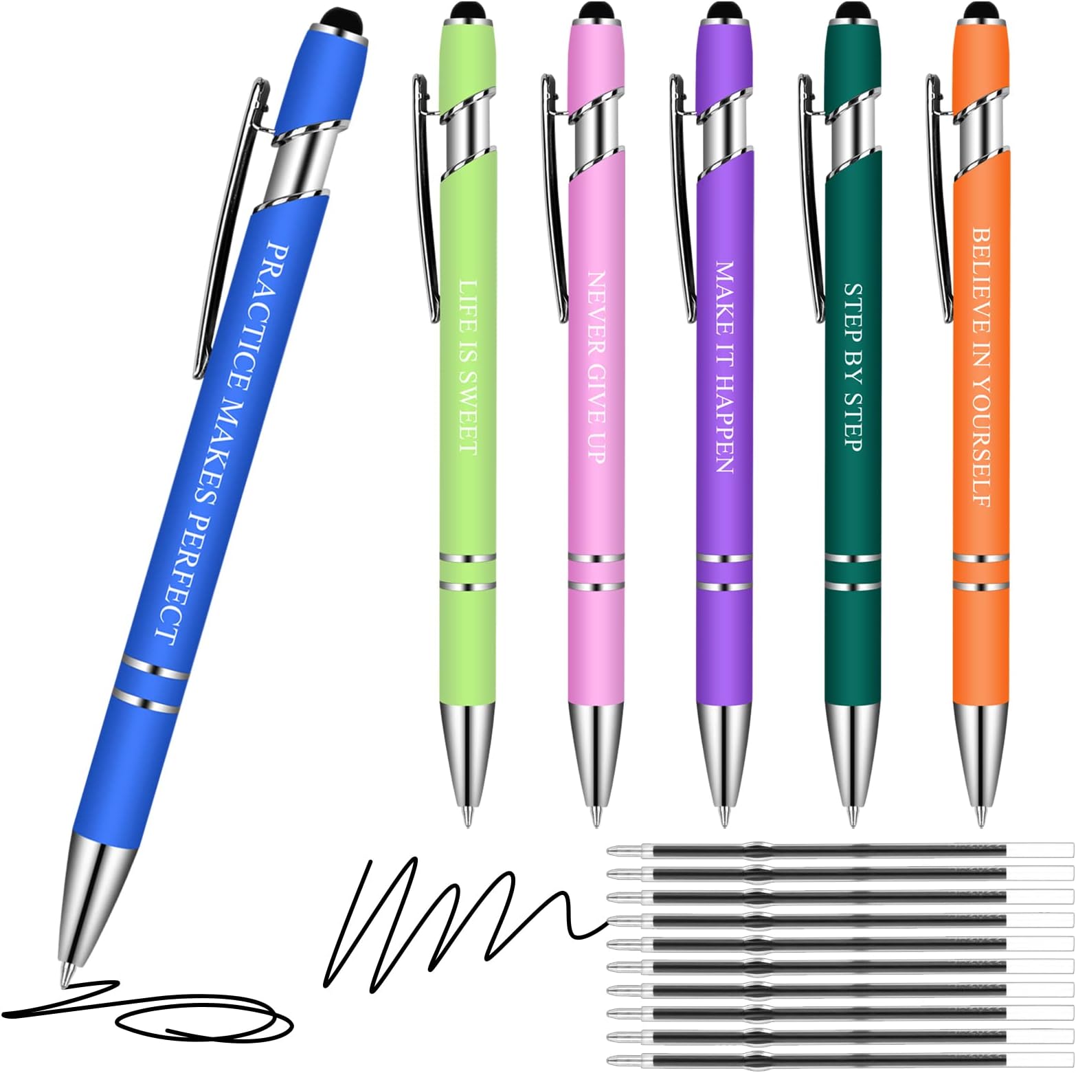 Svalor 16 PCS Personalised Pens Set Including 6 PCS Ballpoint Pens and ...