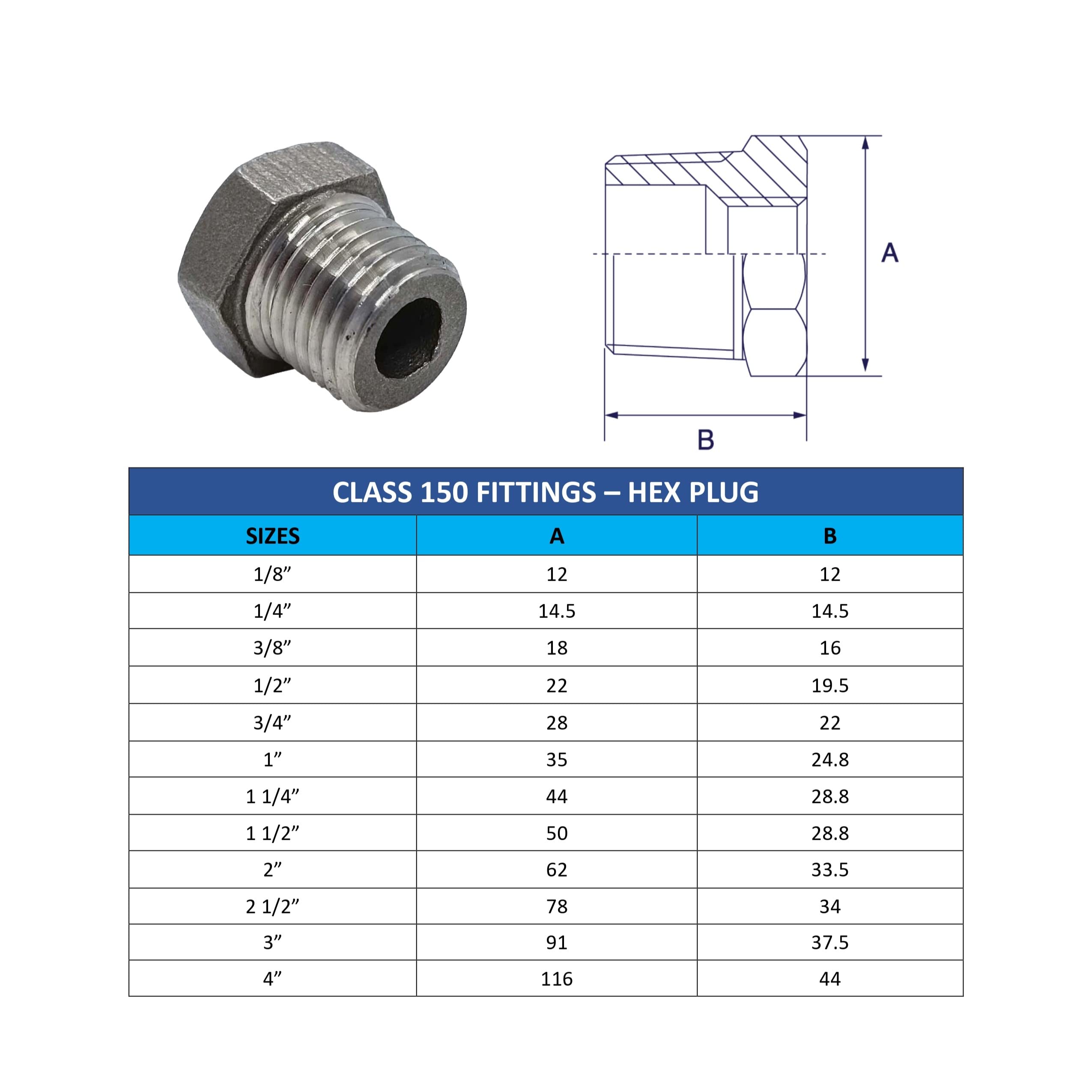 Npt Hex Plug Dimensions Hex Plug ,Precision Pipe Fittings And