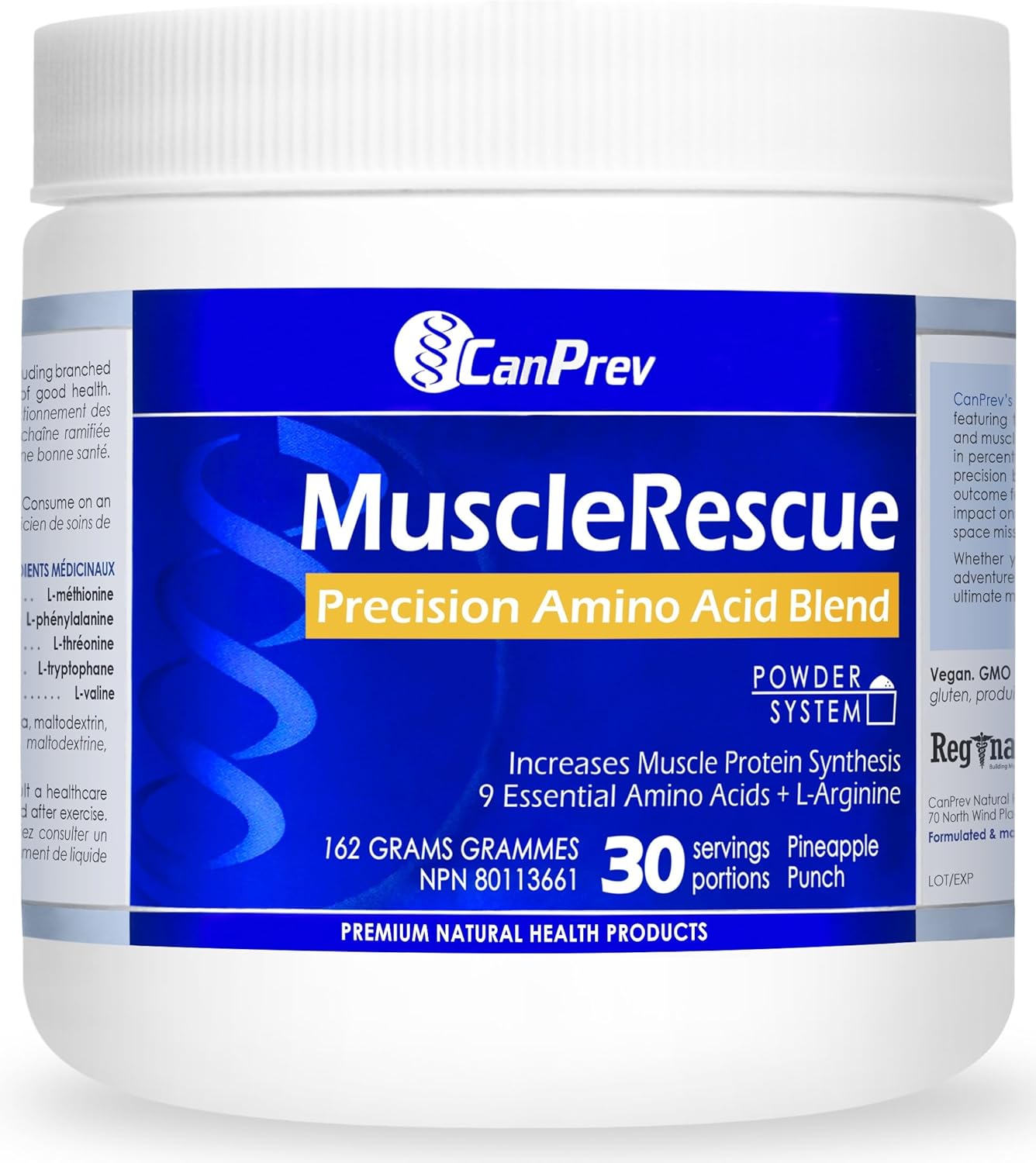 CanPrev - Muscle Rescue Precision Amino Acid Blend, 162g Powder ...