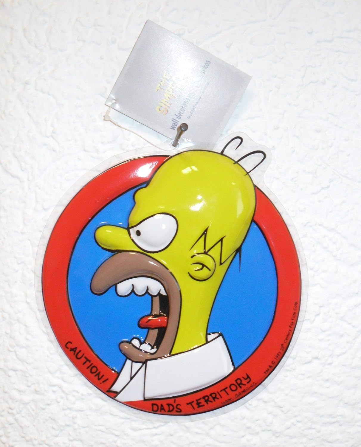 Art Wall Decorative The Simpsons Homer Simpson : Amazon.co.uk: DIY & Tools