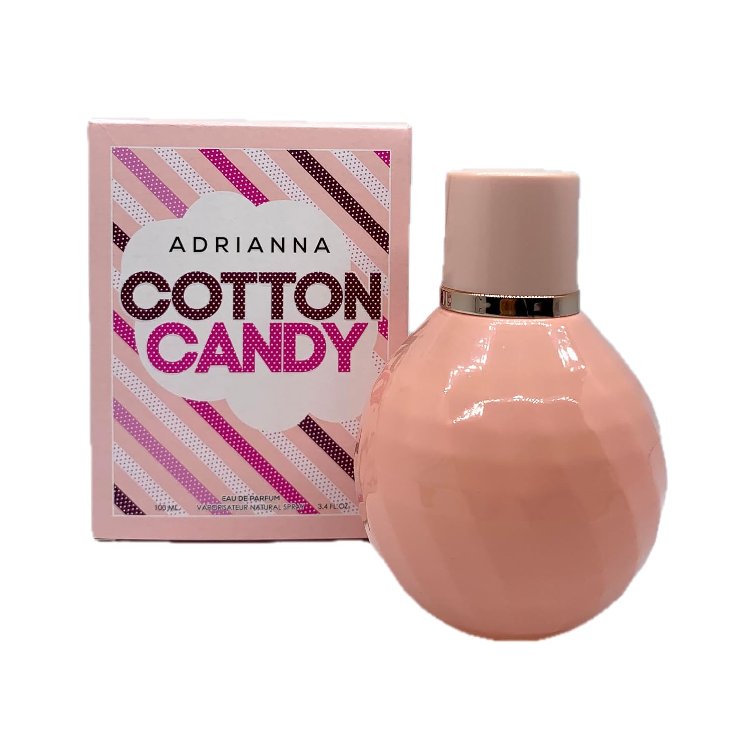 Amazon.com : Adrianna Cotton Candy Women's Cologne 3.4 Fl. Oz. Eau de ...