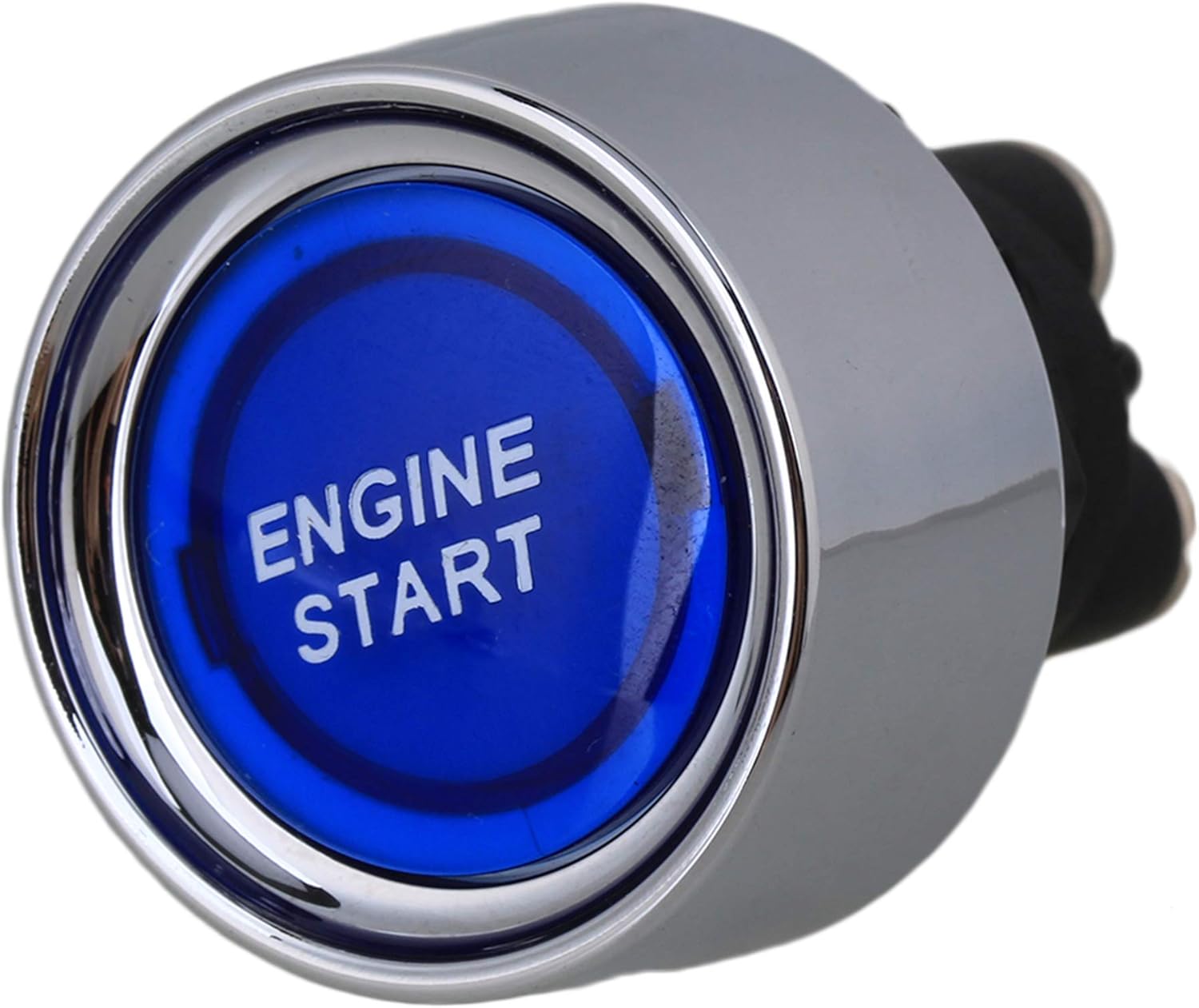Amazon.com: RDEXP DC12V-24V Car Engine Start Starter Blue Indicator ...