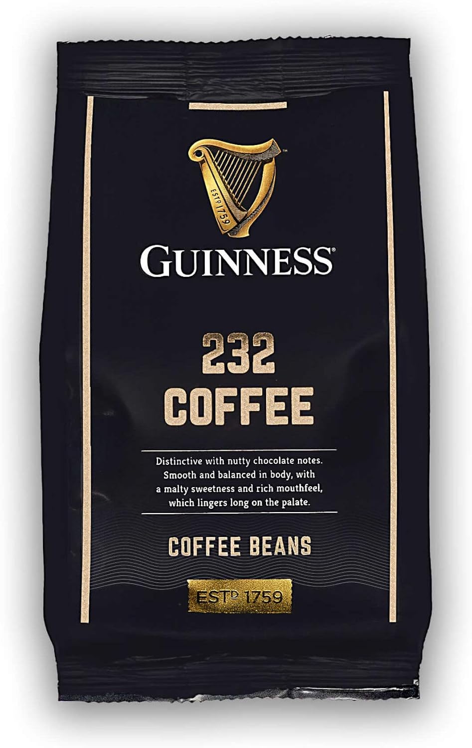 Exclusive Guinness Coffee '232' Brew - 227g Roasted Beans by Tiki Tonga ...