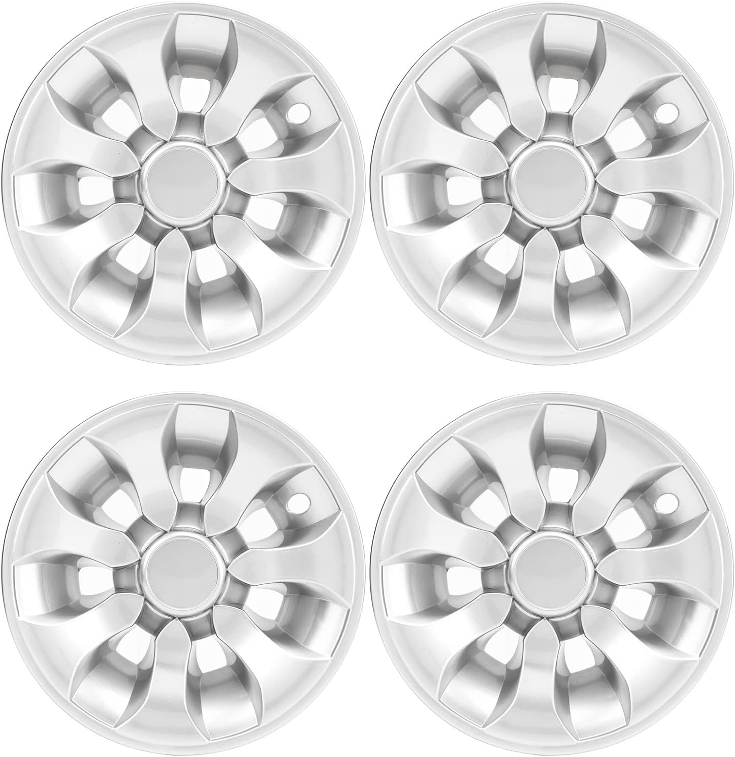 Amazon.com: Golf Cart Wheel Hub Cap, Set of 4PCS 8 Inch High Hardness ...