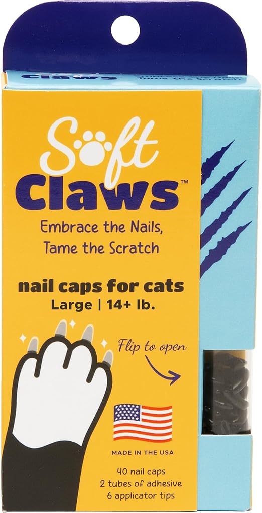 Amazon.com : Soft Claws Safe Scratch-Free Solution for Cats - CLS ...