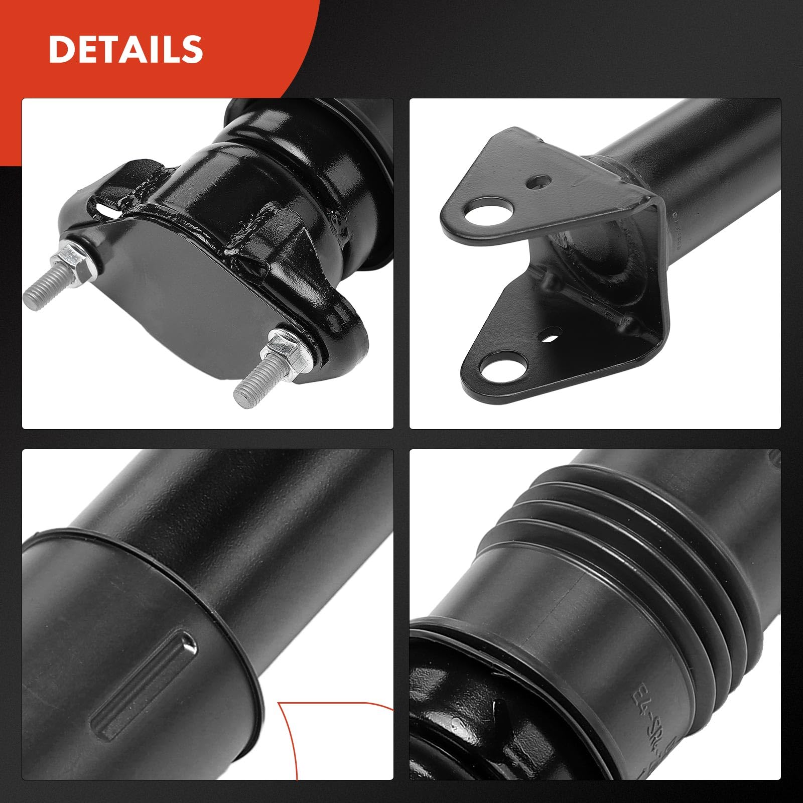 A-Premium 2Pcs Rear Air Suspension Strut Shock Absorber Compatible with ...