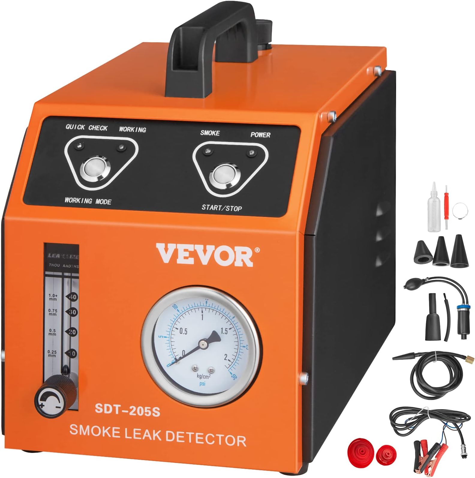 Amazon.com: VEVOR Smoke Machine Automotive, EVAP Smoke Leak Detector ...