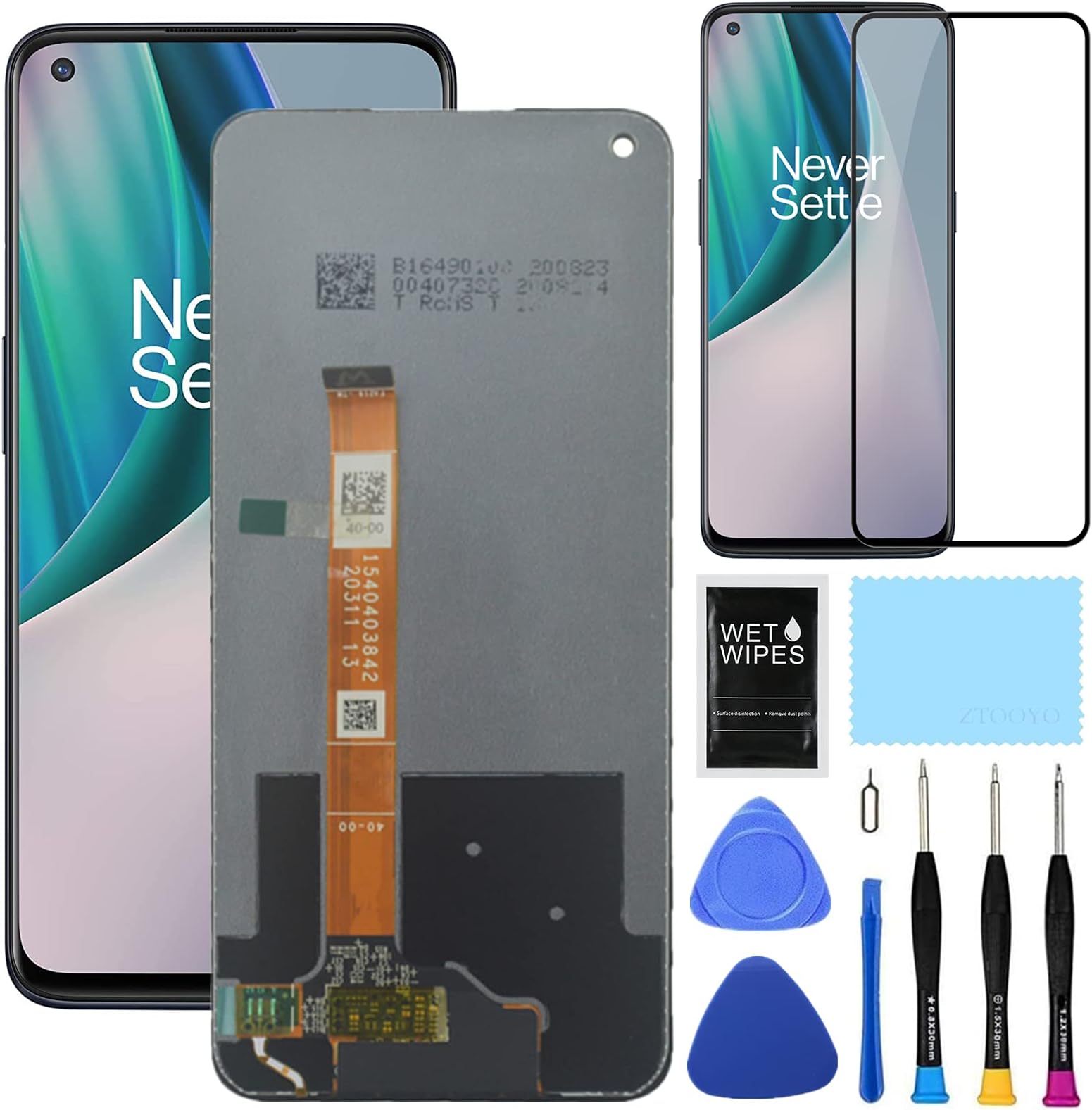 Amazon.com: for OnePlus Nord N10 5G Screen Replacement Kit for One Plus ...