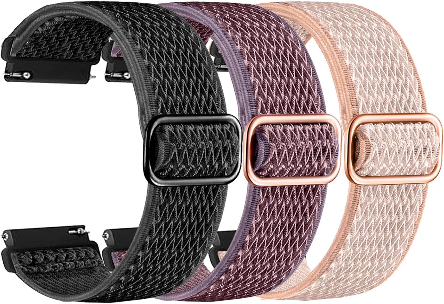 Amazon.com: Xininyia G53 Smart Watch Bands, 20mm Nylon Breathable ...