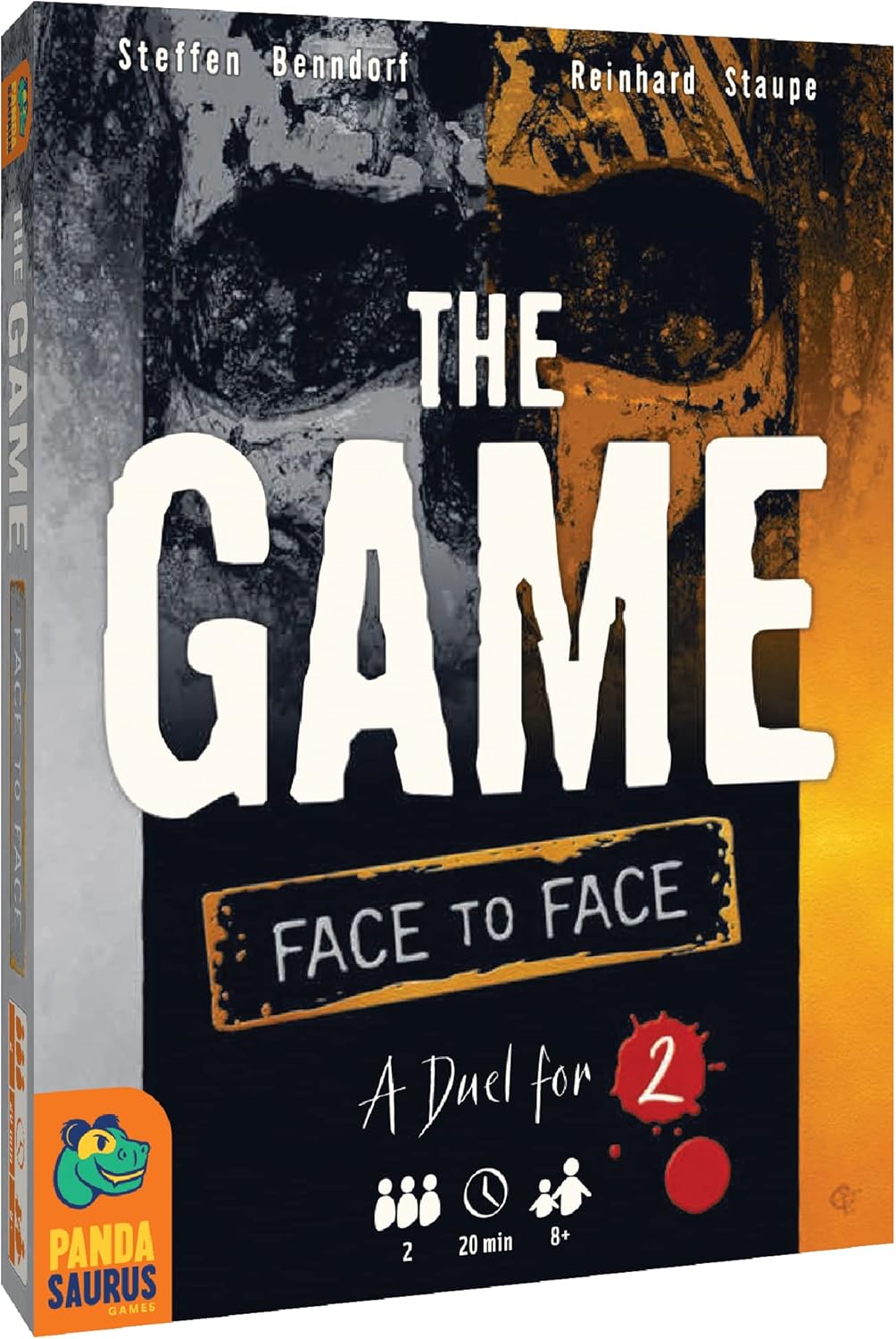 Amazon.com: Pandasaurus Games The Game Face to Face Card Game | Two ...