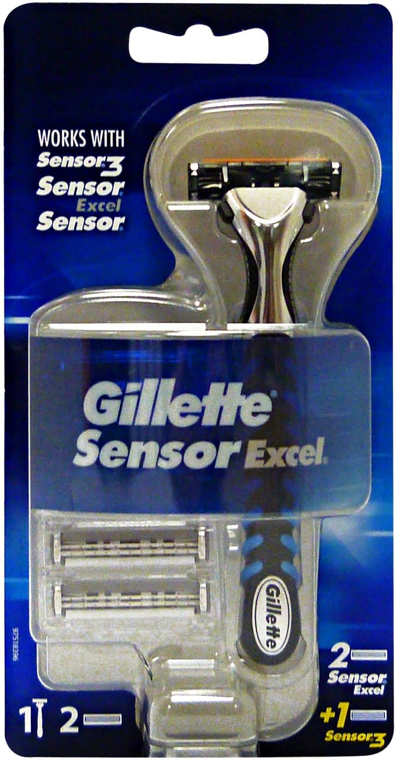 Amazon.com: Sensor Excel Razor Blade Handle - Precision Shaving Tool, 1 ...