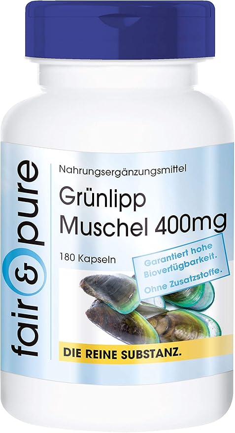 Fair & Pure® - Moule verte 400mg - poudre de moule verte de Nouvelle ...