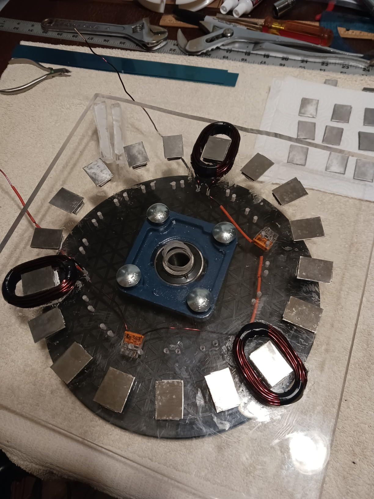 Amazon.com: Single Phase Coil Wire Winding Plastic Single Phase 6 ...