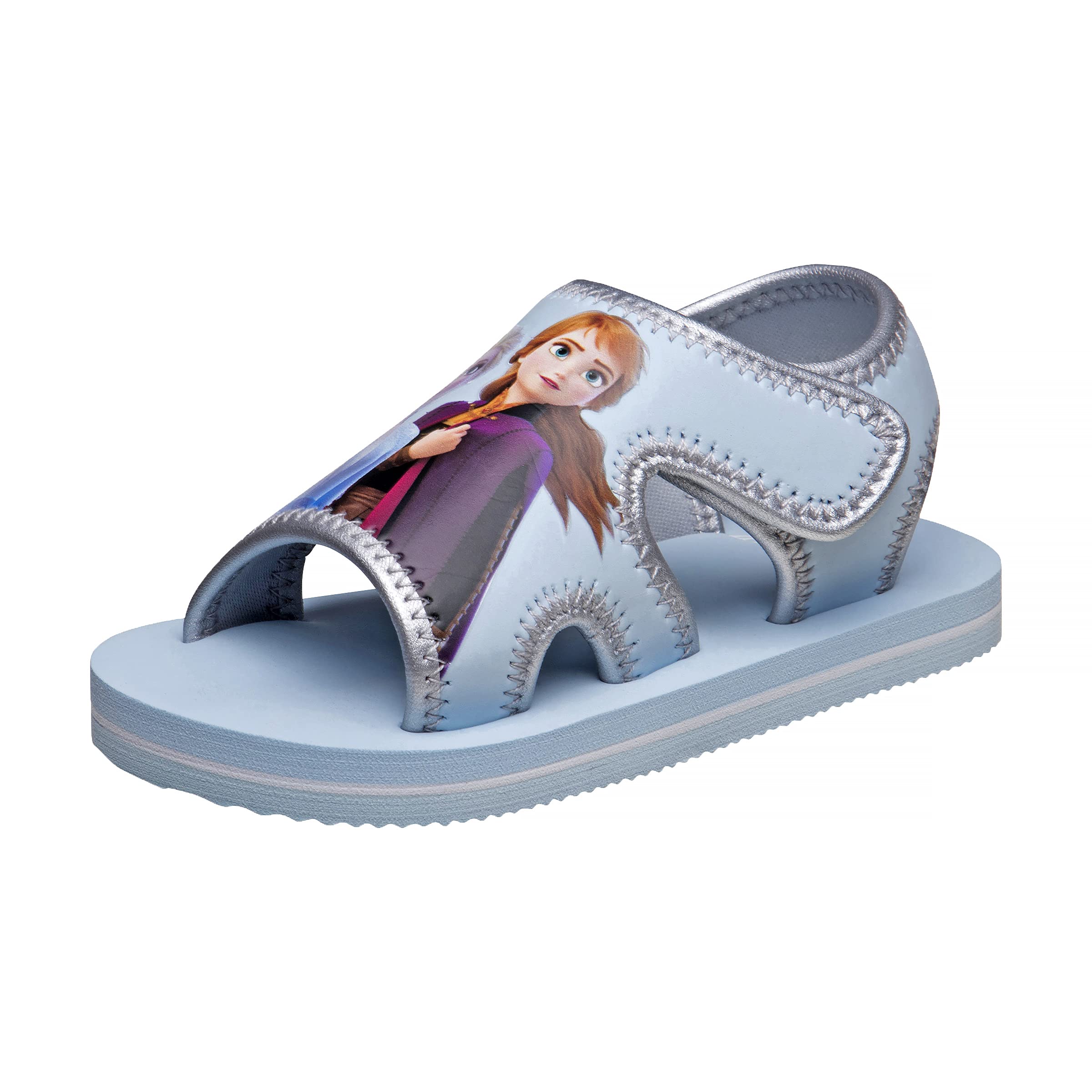 Amazon.com | Disney Girls' Frozen Sandals - Adjustable Strap Summer ...