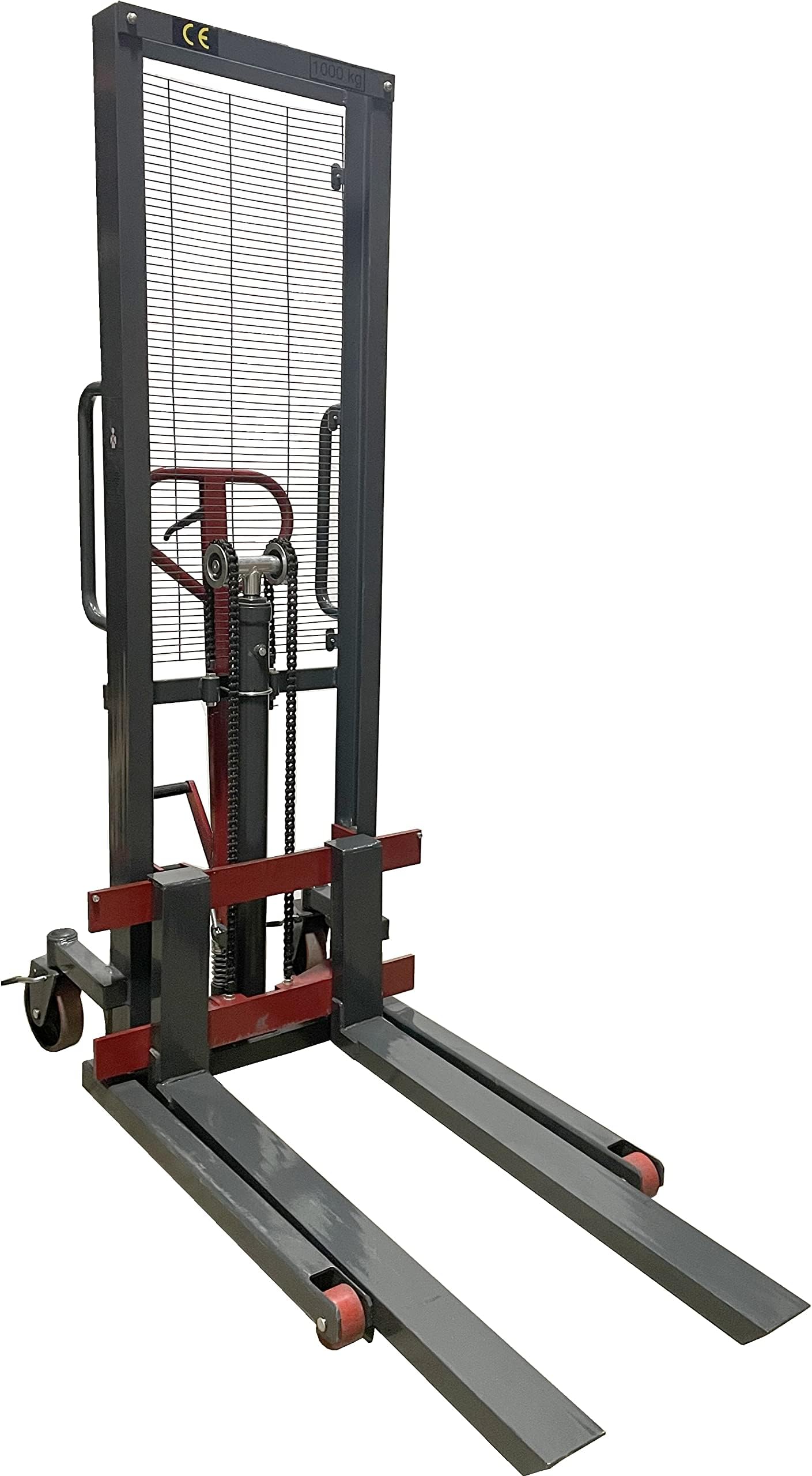 Amazon.com: Pake Handling Tools Long Fork Manual Pallet Stacker Hand ...