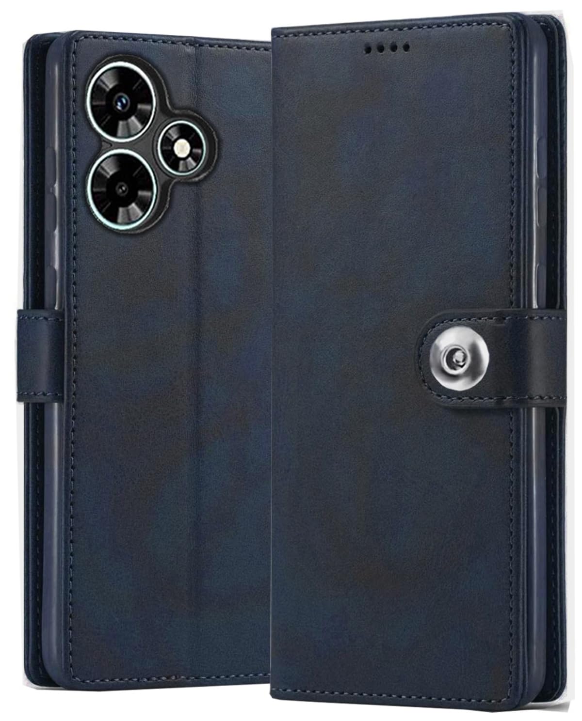 SHINESTAR Ultimate Leather Finish Flip Back Cover for Infinix Hot 30i ...