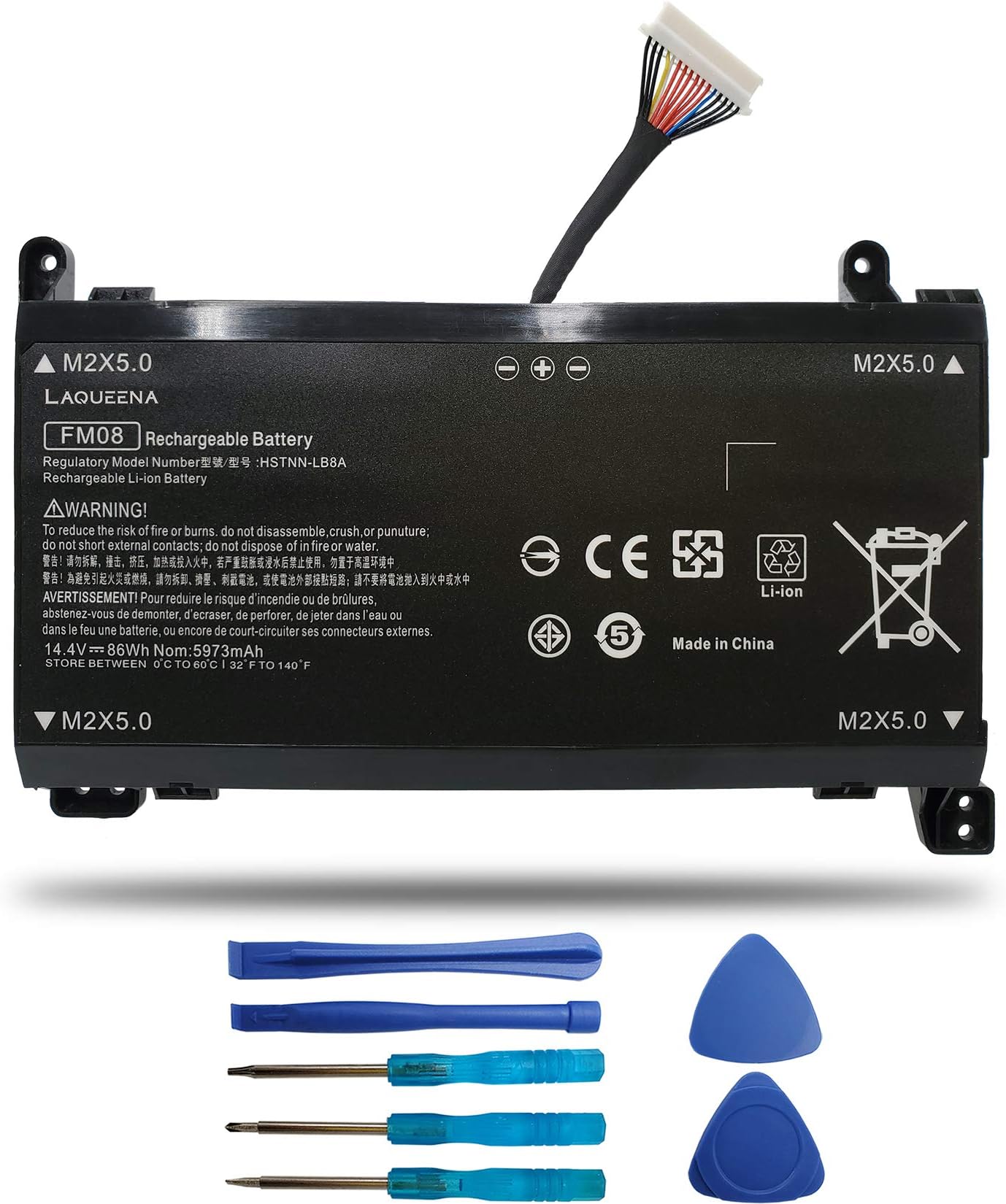 Amazon.com: JIAZIJIA FM08 922977-855 Laptop Battery Replacement for HP ...