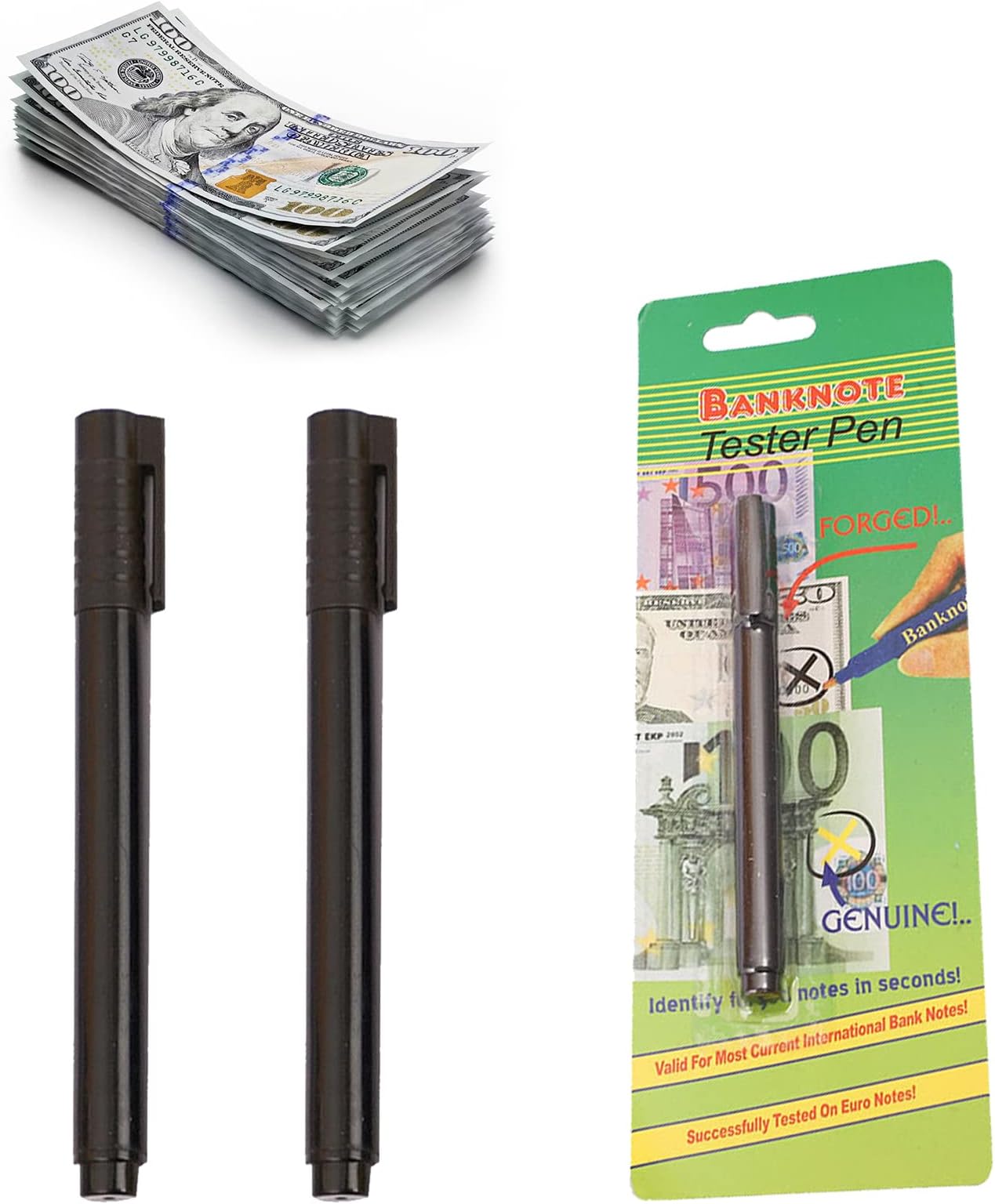 EURO TESTER PEN XL – Professioneller Geldscheinprüfer Fake Geld ...