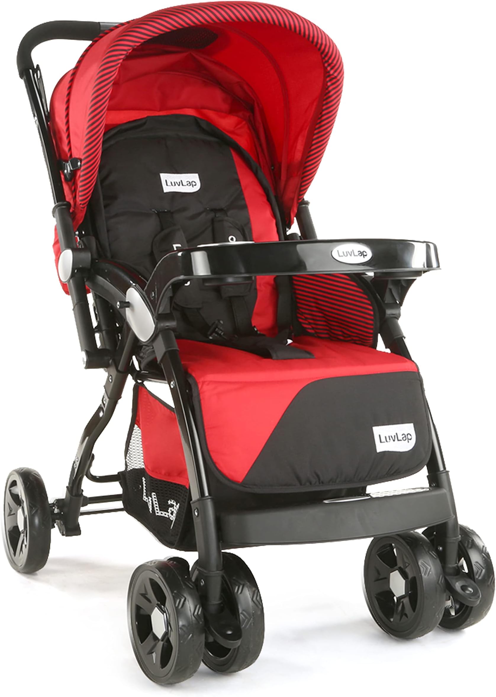 Buy Luv Lap Galaxy Baby Stroller, Pram for Baby with 5 Point Safety ...