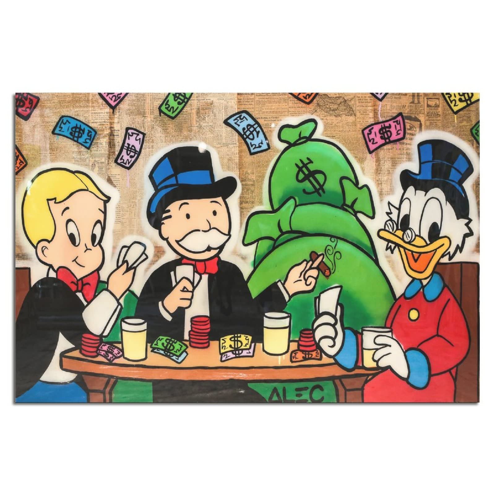 Alec Monopoly Man Art