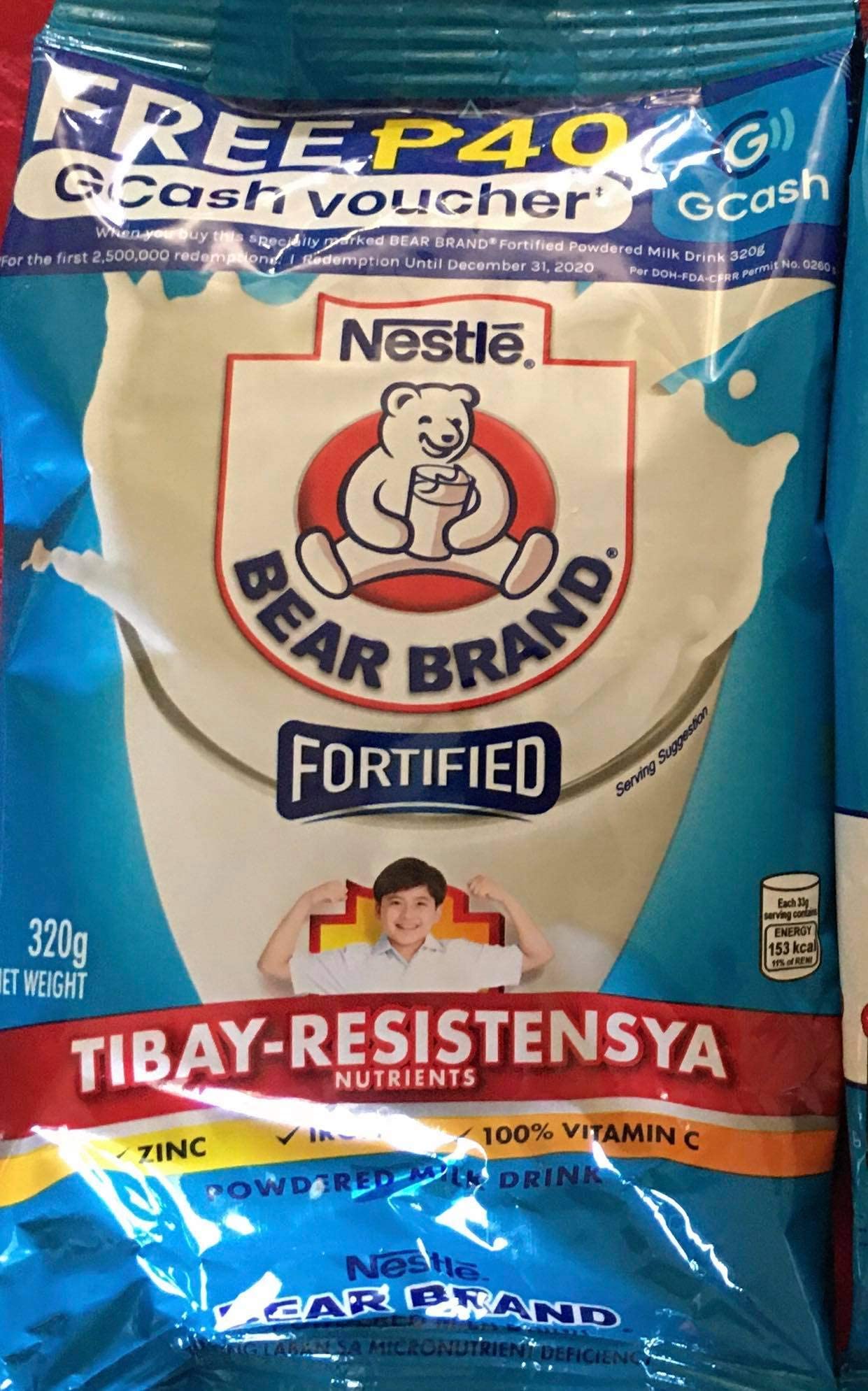 Buy 1 X 300 Grams Bear Brand Fortified Powdered Milk Drink W Iron Zinc