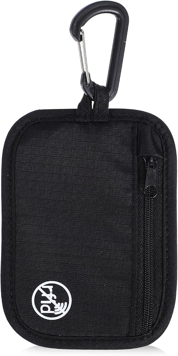 Amazon.com: RFID Blocking Clip Stash Pouch Minimalist Travel Wallet ...