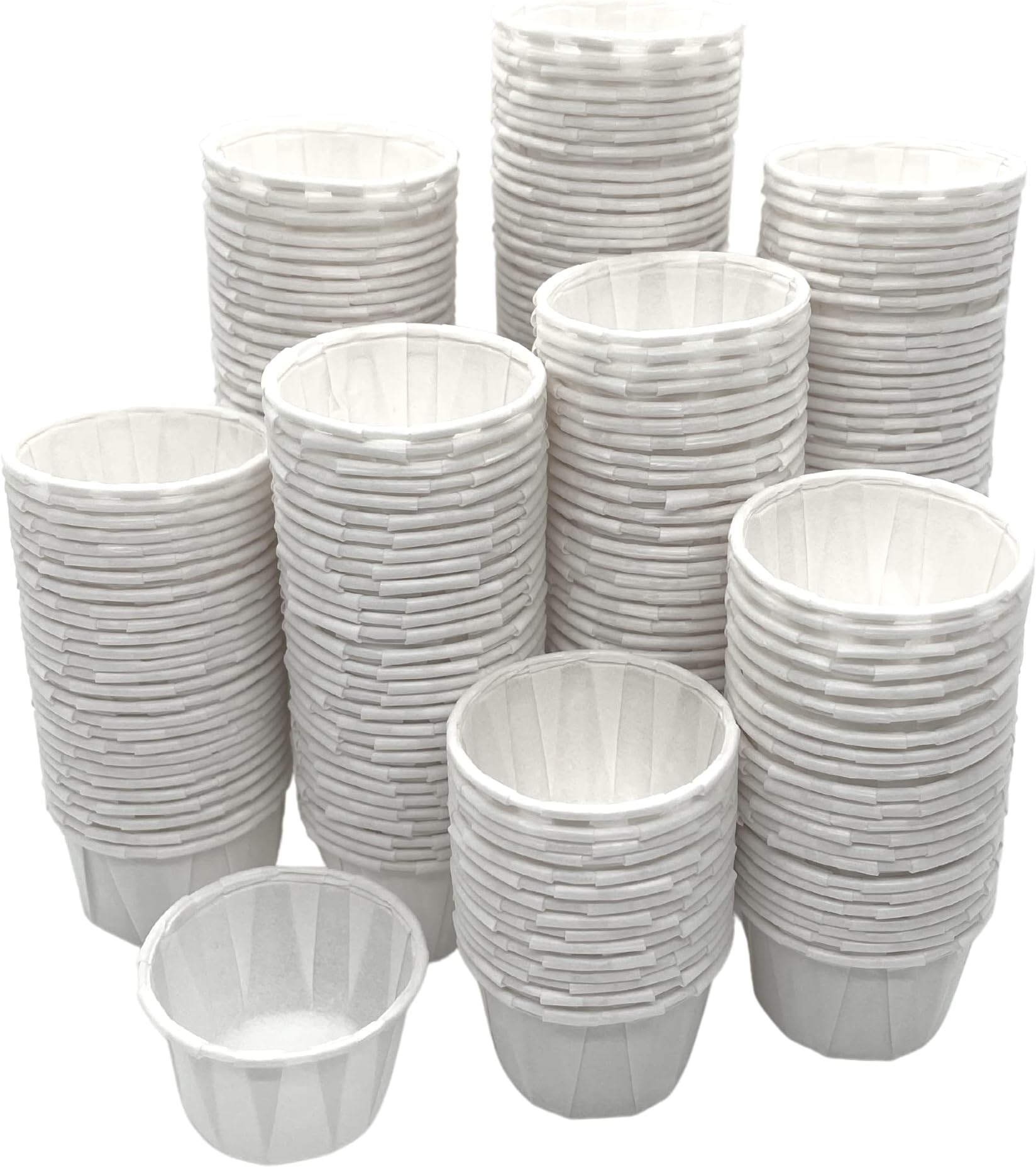 Amazon.com: Disposable Paper Souffle Medicine Cups 3/4 oz [Pack of 2500 ...