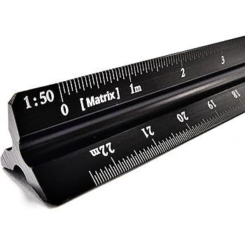 Helix 300mm Metric Triangular Scale Ruler: Amazon.co.uk: Office Products