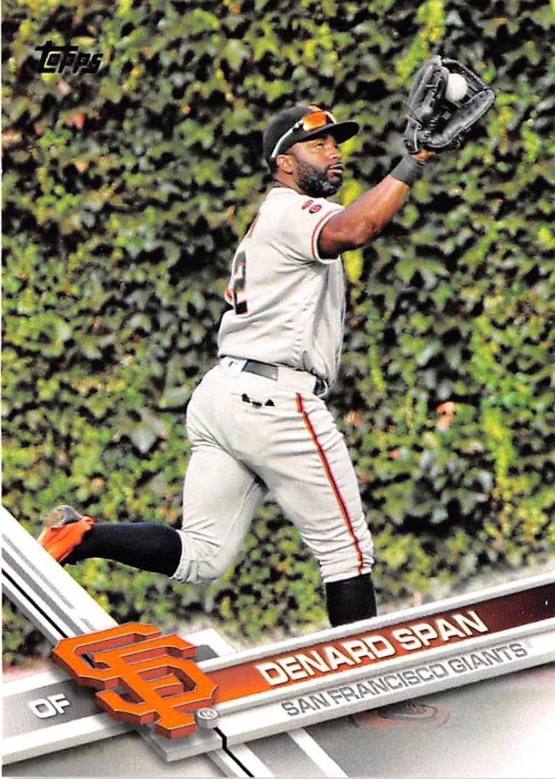 Amazon.com: 2017 Topps #216 Denard Span Giants Baseball : Collectibles ...