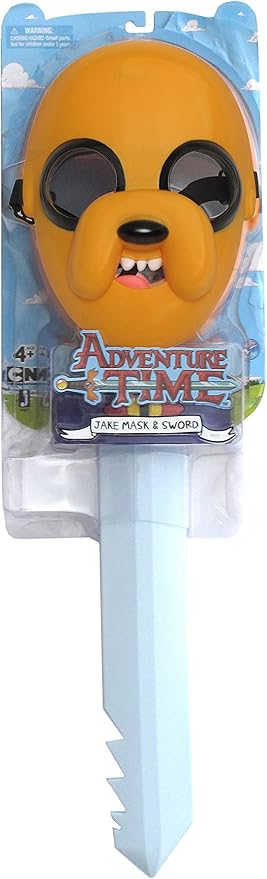 Amazon.com: Adventure Time Jake Mask with Sword : Toys & Games