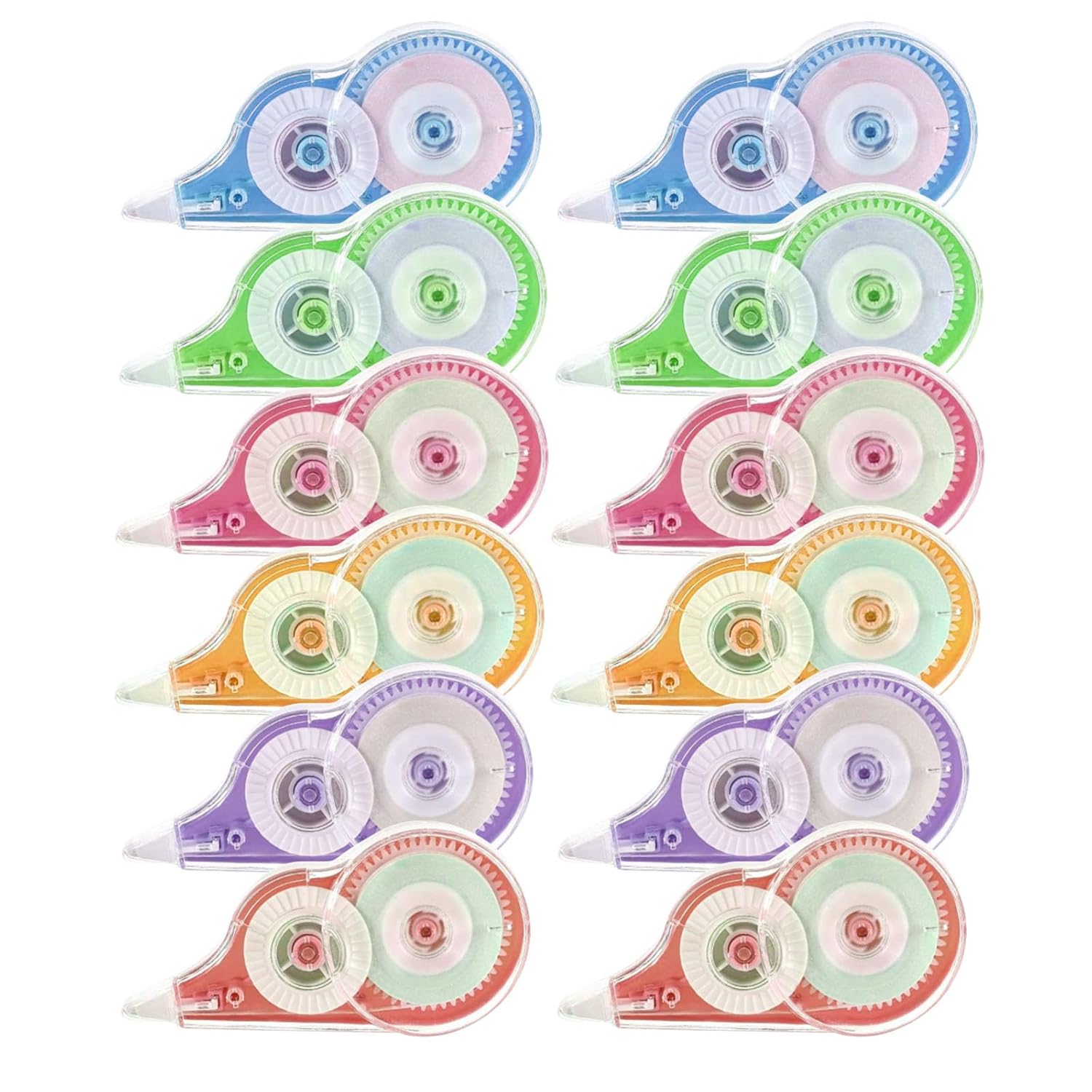 12 Pack White Out Correction Tape, BetterJonny 39 Feet Each Whiteout ...