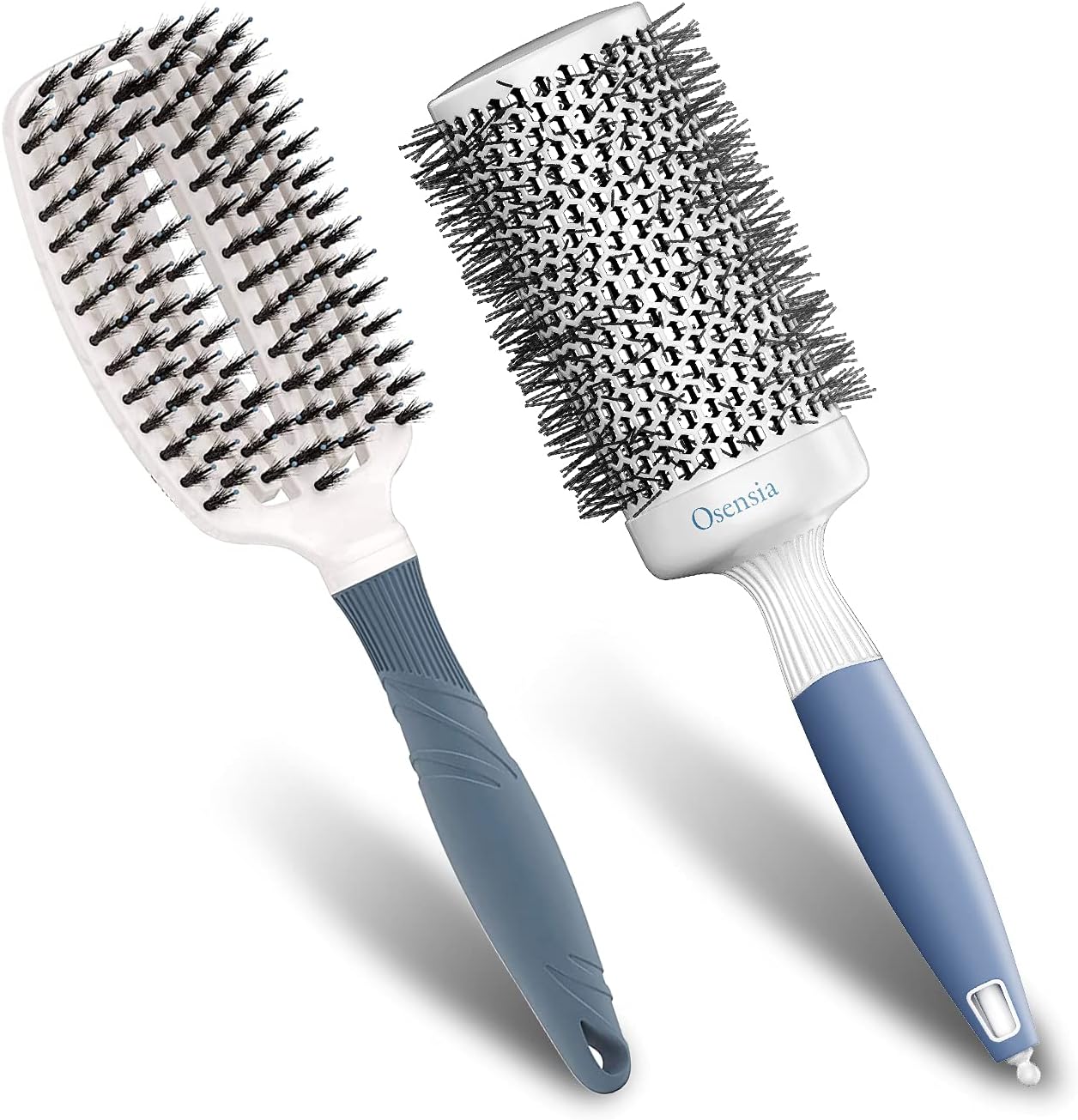 Amazon.com : Hair Brush Set - Professional Round Brush and Detangling ...
