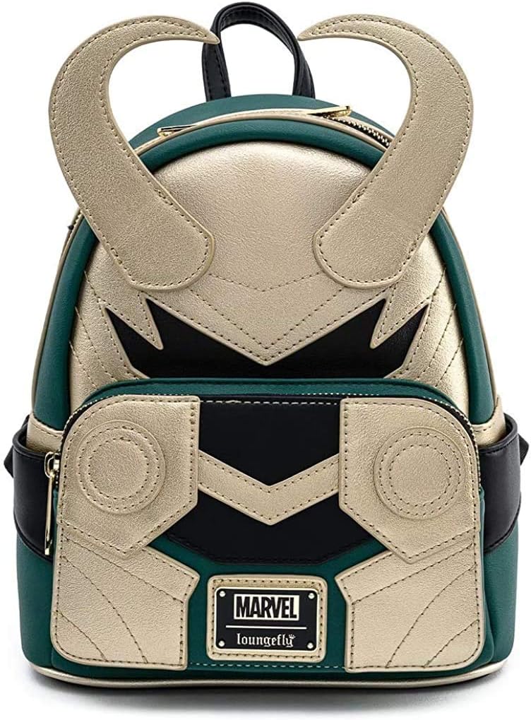 Amazon.com: Marvel Loki Classic Cosplay Mini Backpack : Clothing, Shoes ...