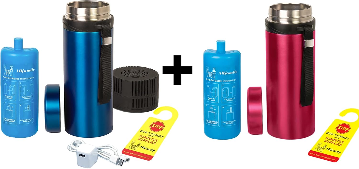 Amazon.com: 4Allfamily Classic cooler + Base cooler red : Health & Household