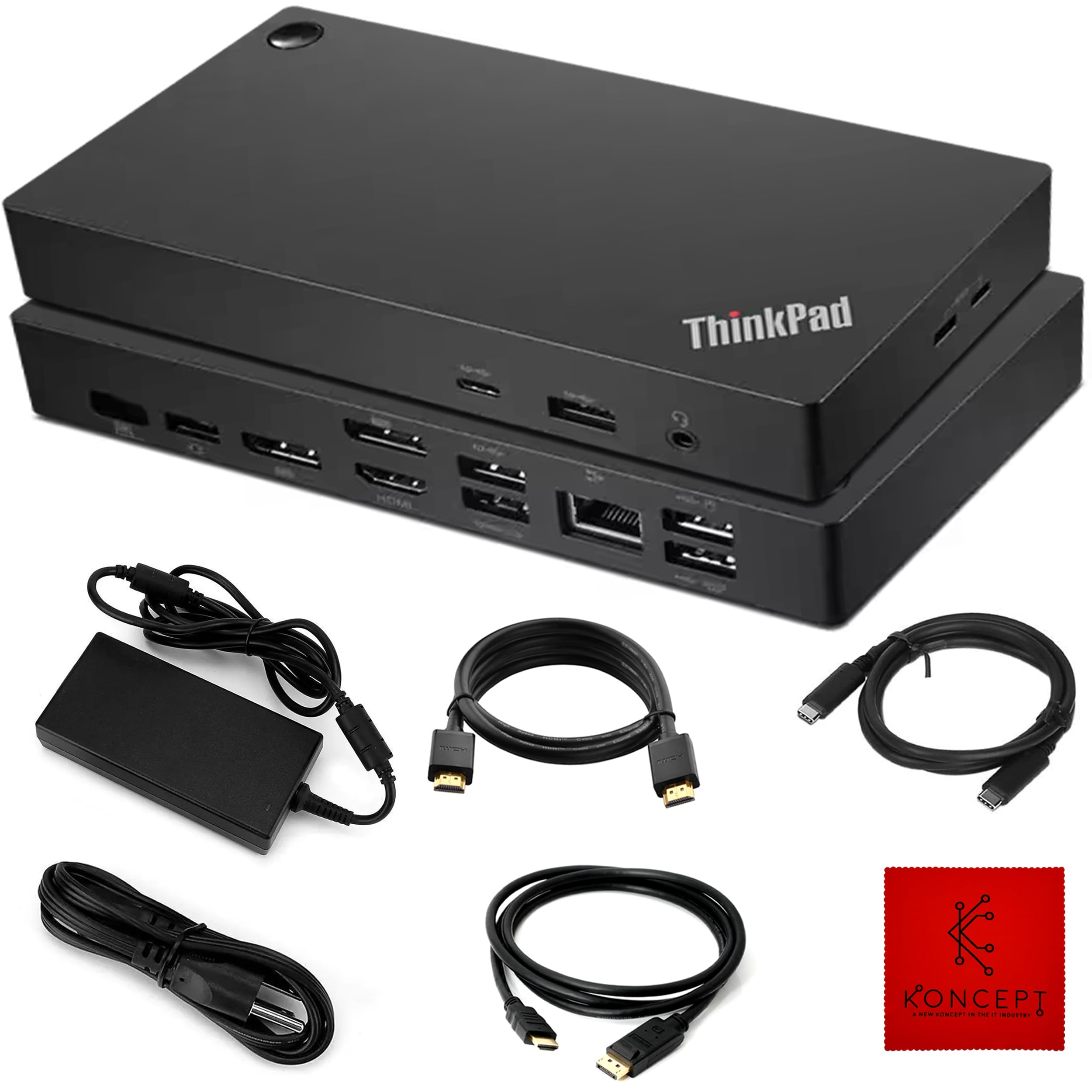 Snapklik.com : 40AY0090US Lenovo Universal Thinkpad Dock USB Type-C Gen 2