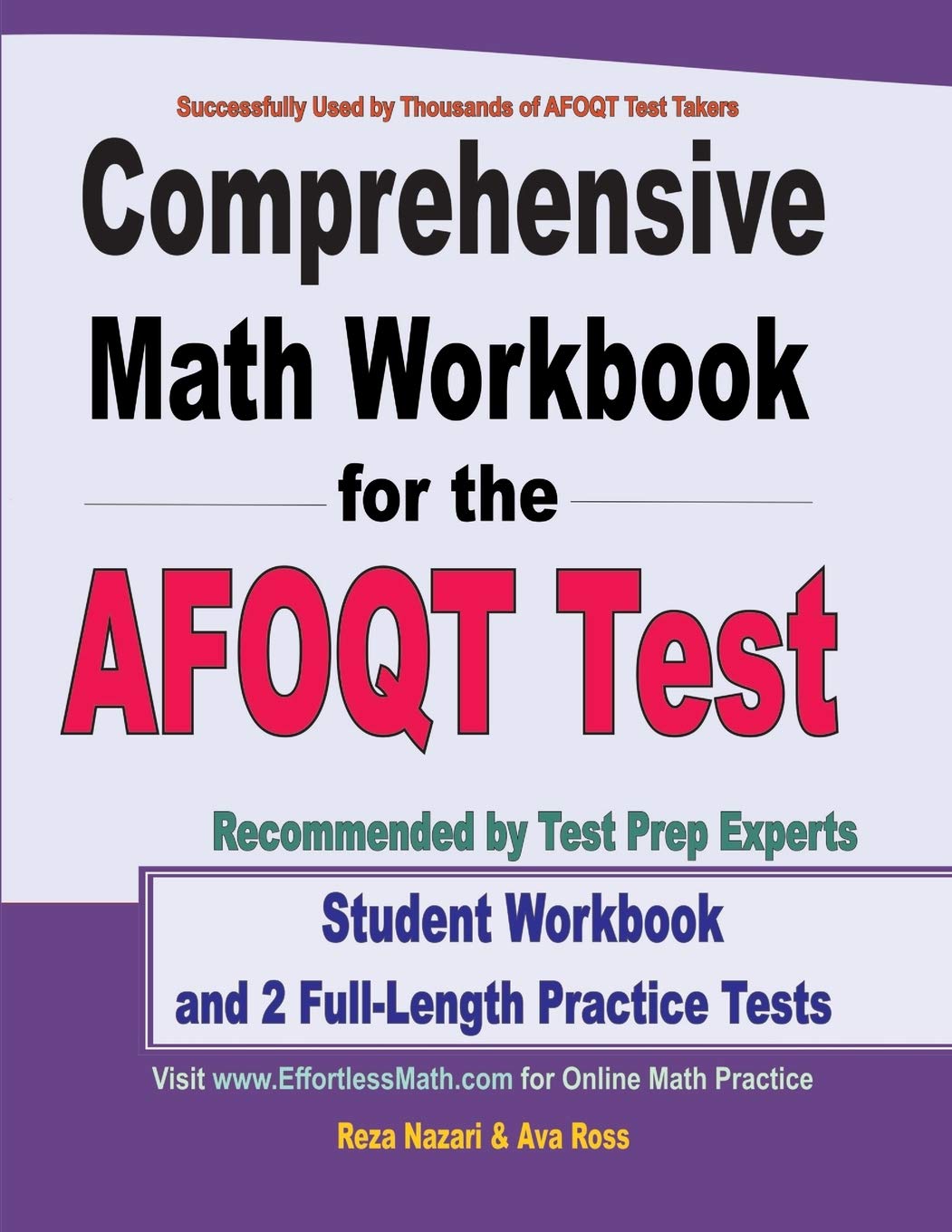 Comprehensive Math Workbook for the AFOQT Test: Student Workbook and 2 ...