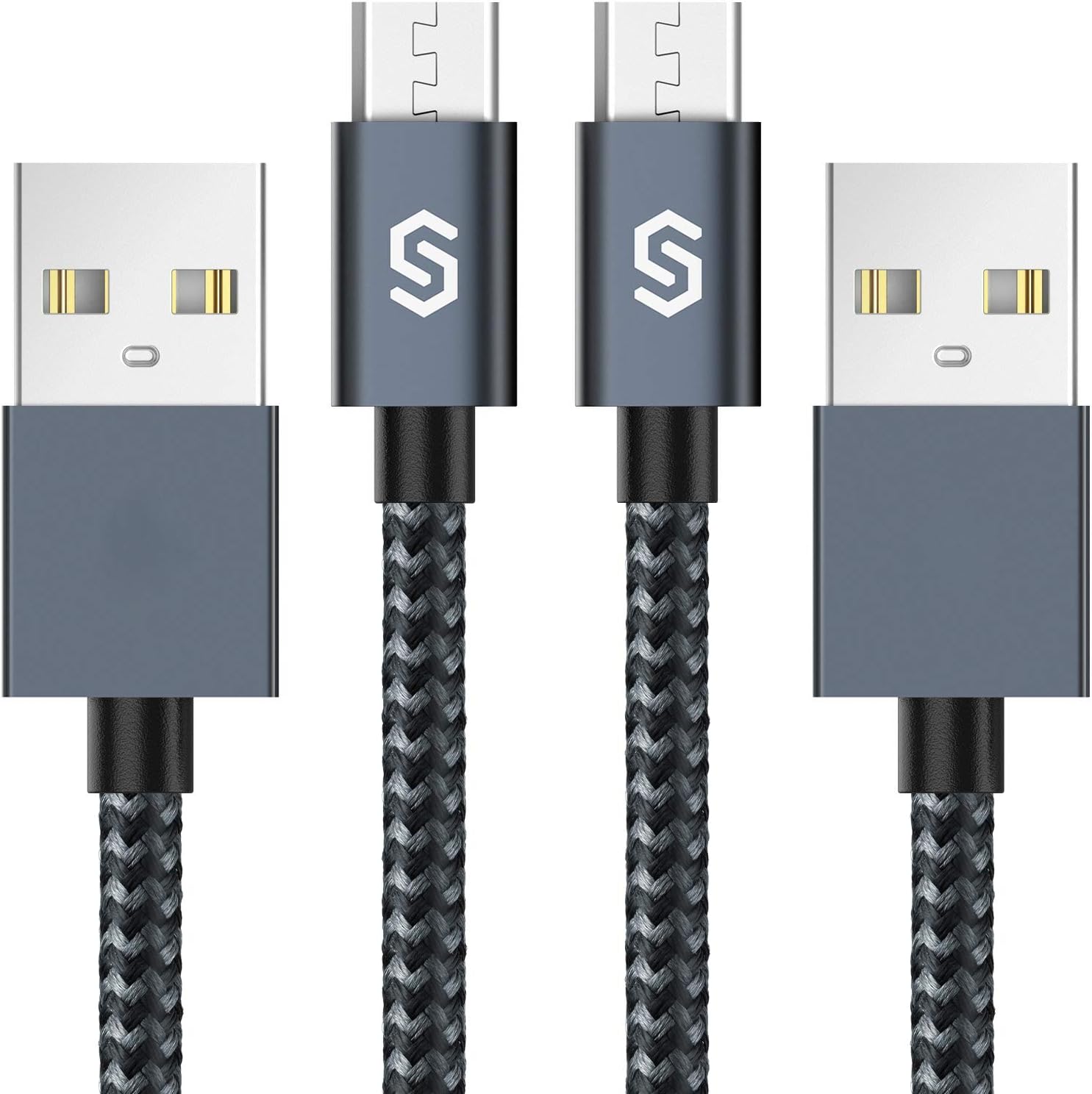 Amazon.com: Micro USB Cable Android Charger - Syncwire [2-Pack 3.3 ft ...