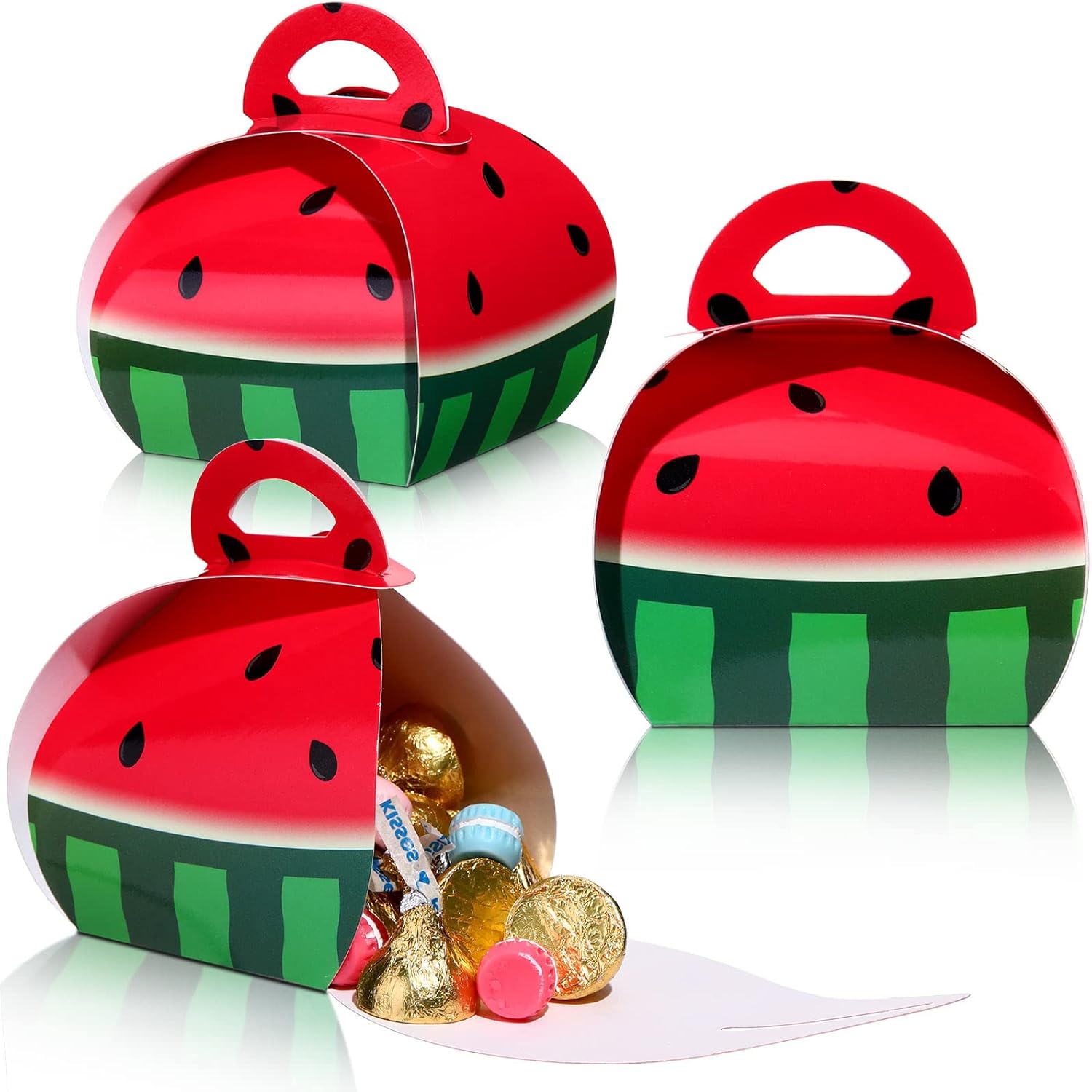 Amazon.com: TaoBary 36 Pieces Watermelon Party Favors Candy Treat Box ...