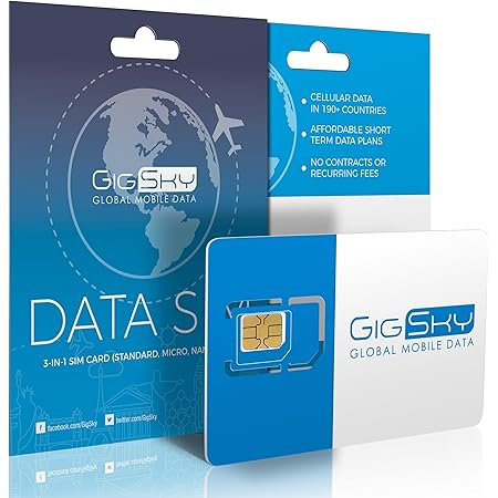 Amazon.com: OneSimCard Universal E 3-in-one SIM Card for use in over ...
