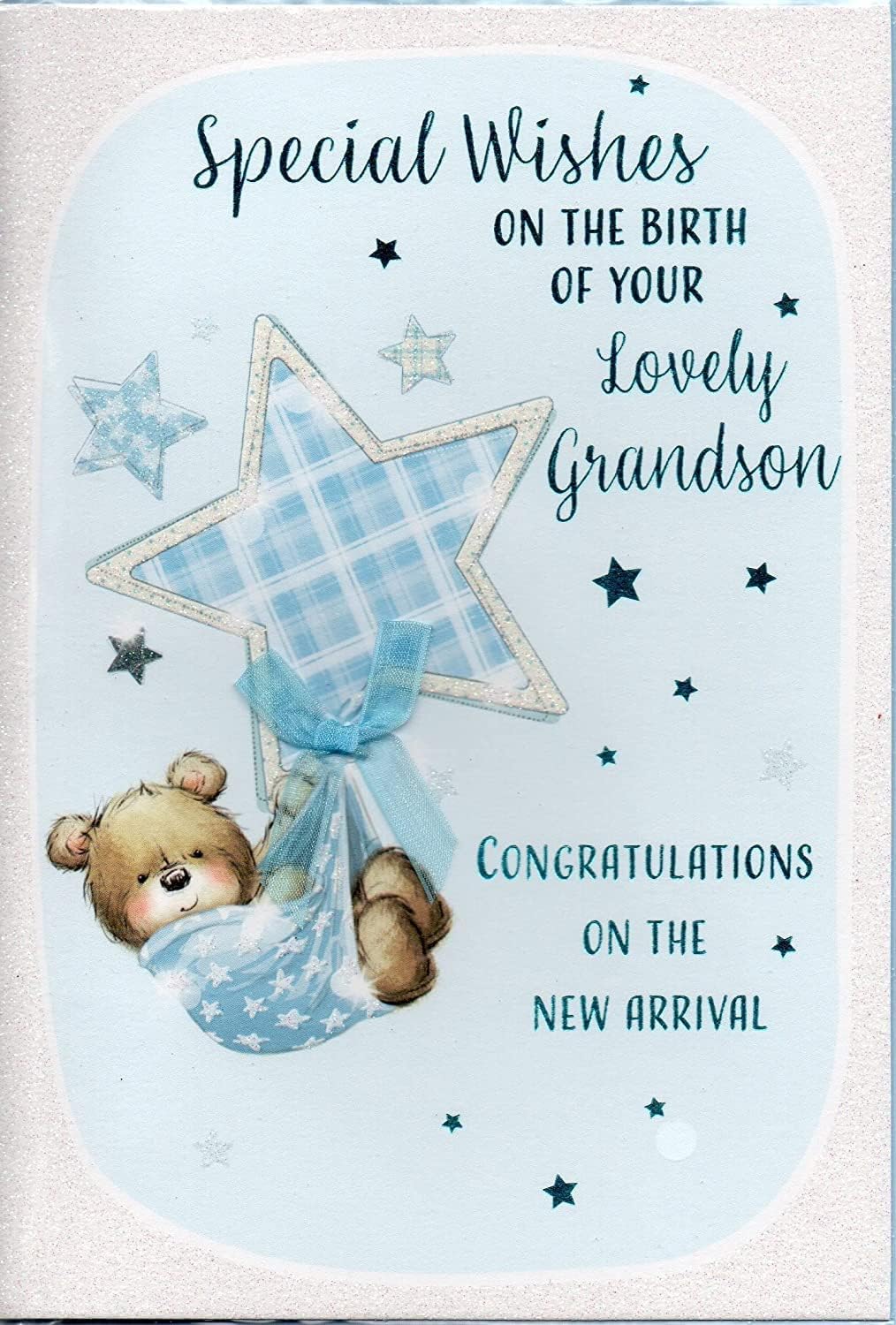 New Baby Grandson Card ~ Congratulations On The Birth Of Your Grandson ...