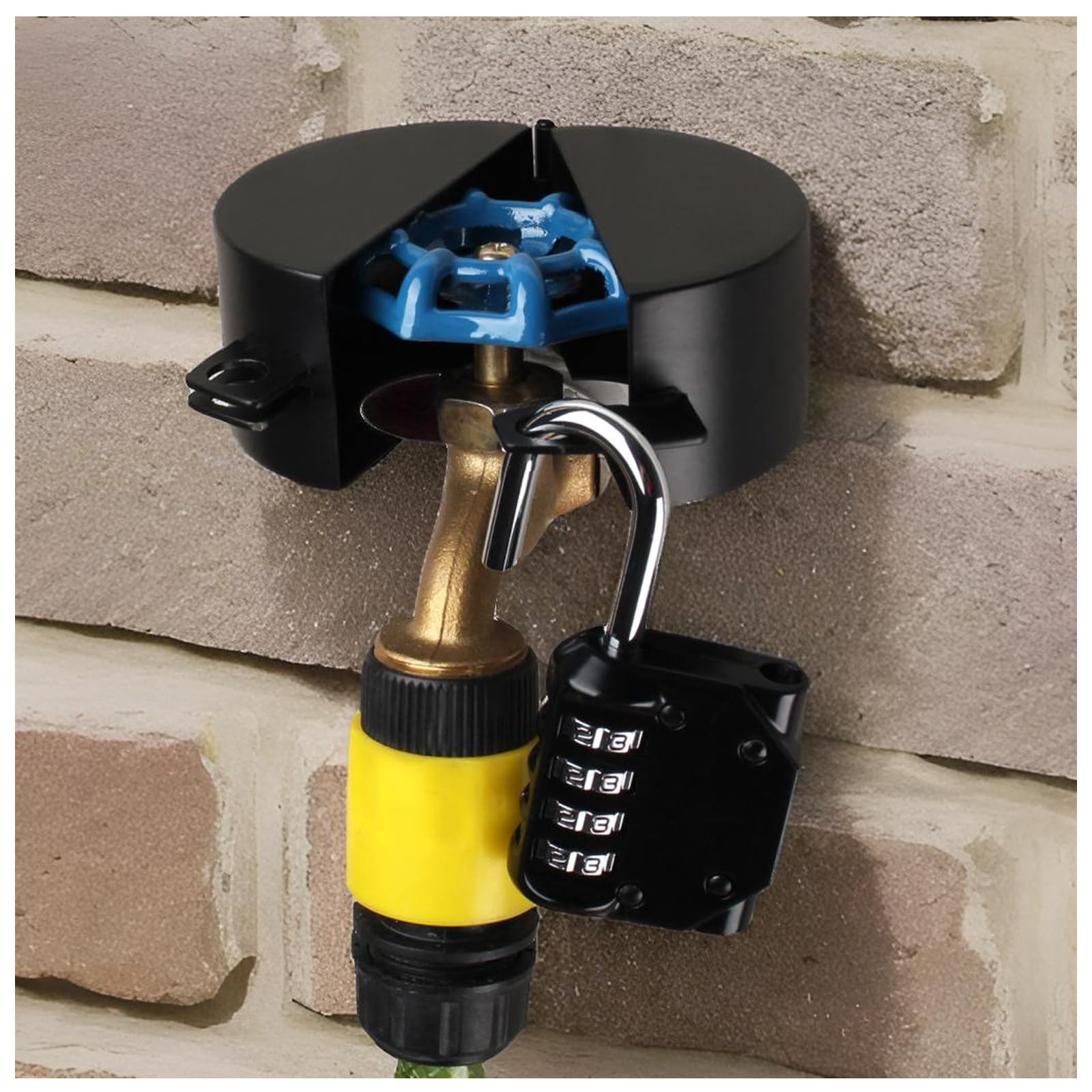 Outdoor Faucet Lock System - Prevent Water Theft and Stop Unauthorized ...