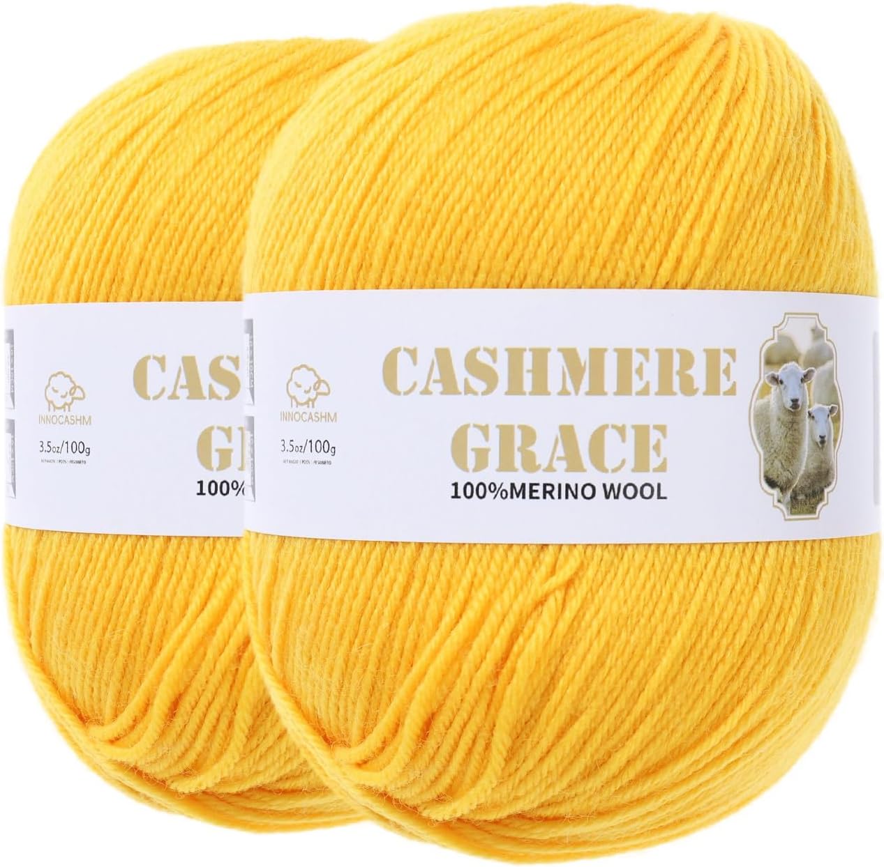 Amazon.com: 100% Pure Natural Merino Wool Yarn (4ply) - Each Ball 3.5 ...