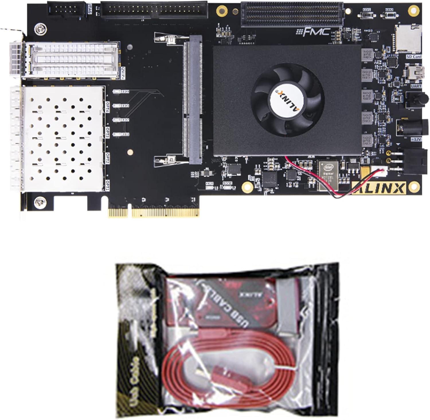 Amazon.com: MiiElAOD AX7325B: XILINX Kintex-7 K7 XC7K325 PCIE ...