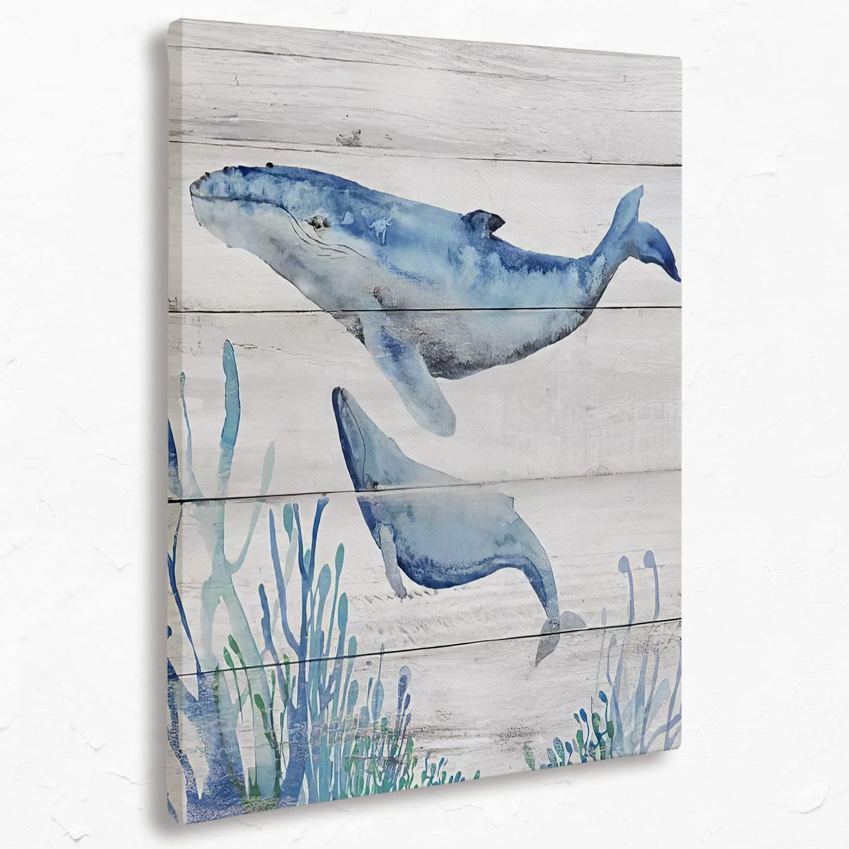 Amazon.com: TANXM Whale Wall Art Print, Whale Art Poster, Whale Nursery ...