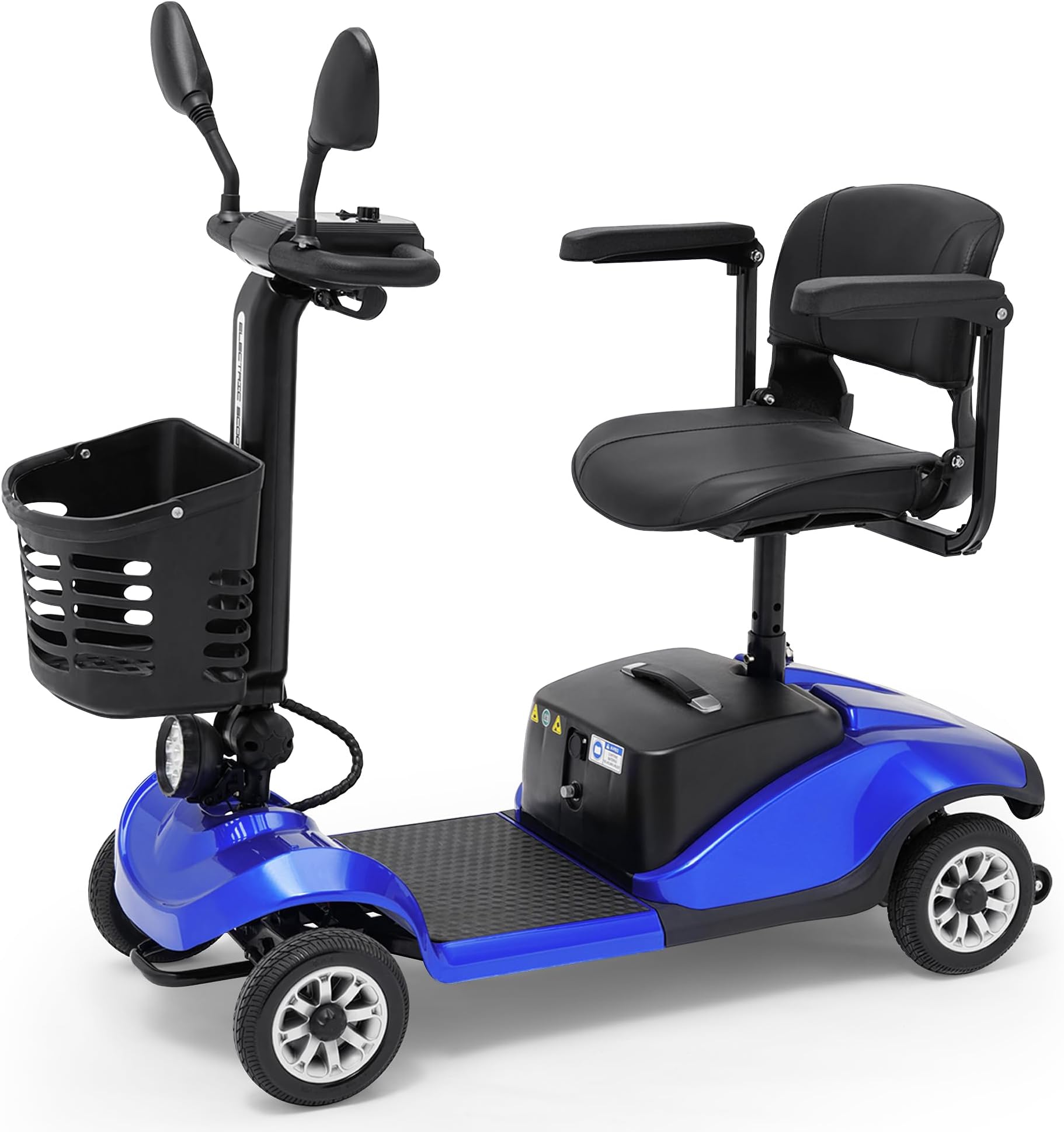 Amazon.com: 4 Wheel Mobility Scooter with Display, Electric Power ...
