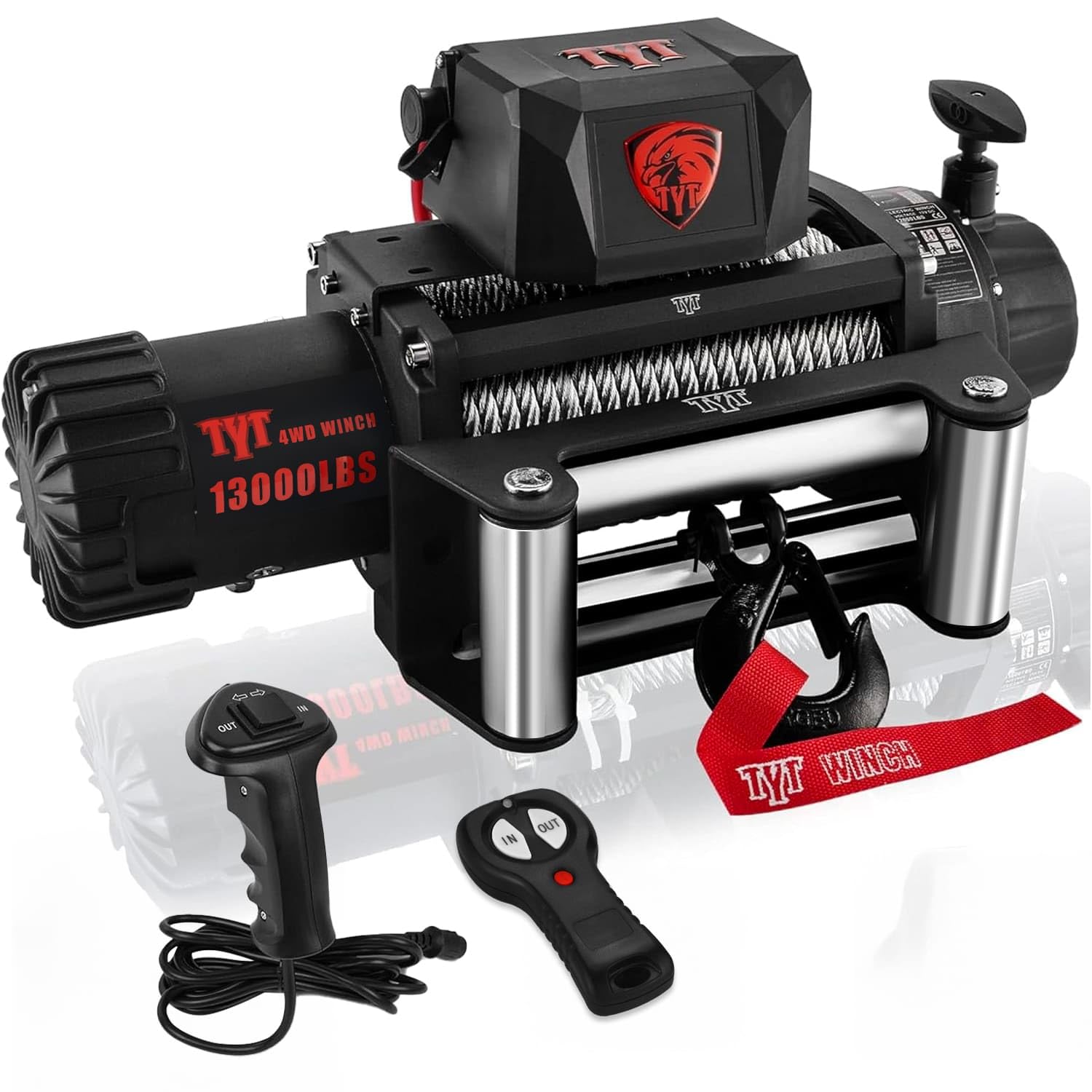 Snapklik.com : TYT T1 Series Winch 13000 Lb. Advanced Load Capacity ...