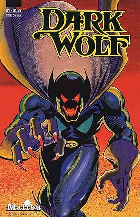 Amazon.com: Dark Wolf (Vol. 2) #1 FN ; Malibu comic book | Butch ...